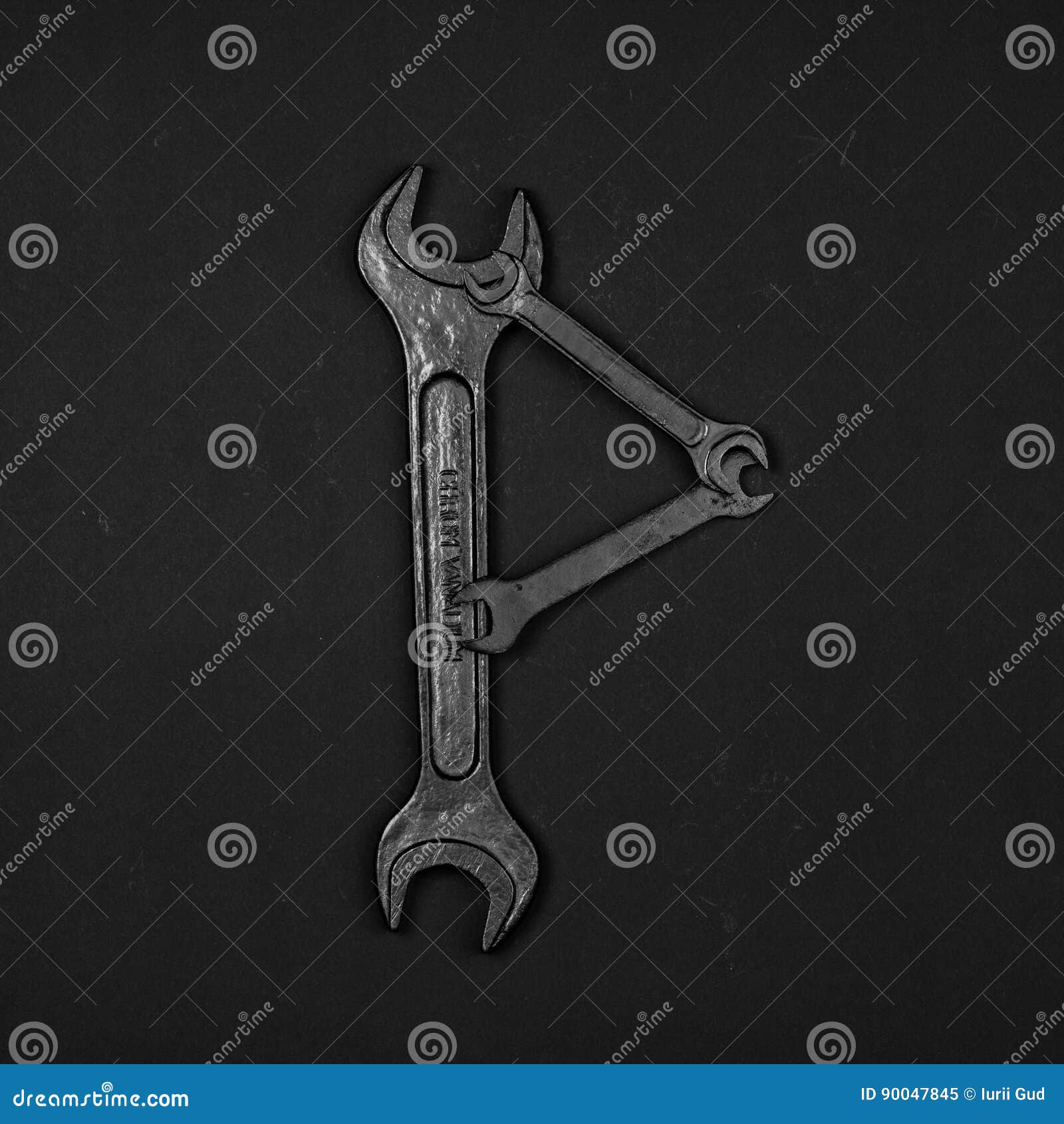 Letter P. Alphabet Made of Repair Tools Stock Image - Image of concept ...