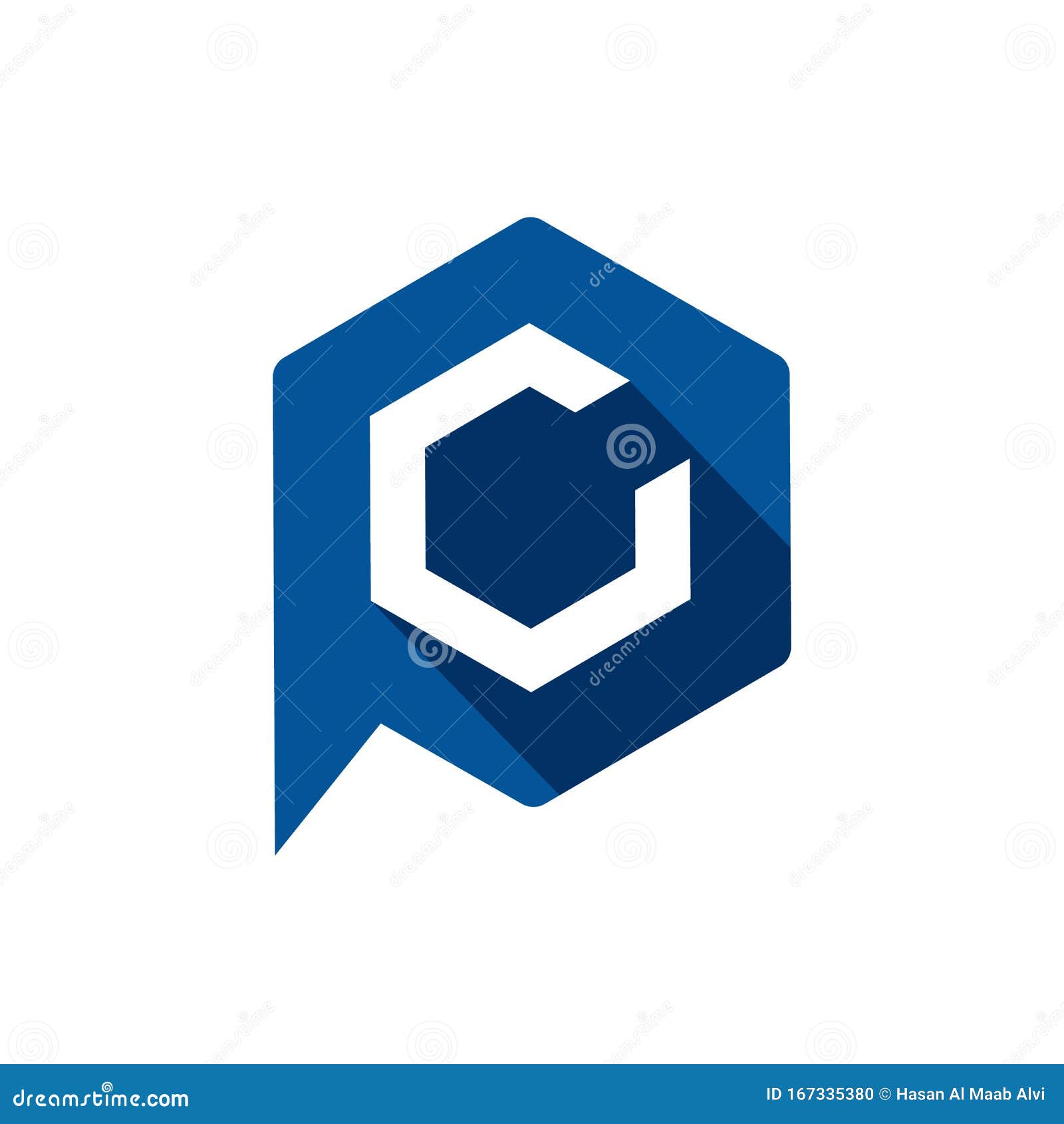 Letter P and C Vector Logo Design. Stock Vector - Illustration of ...