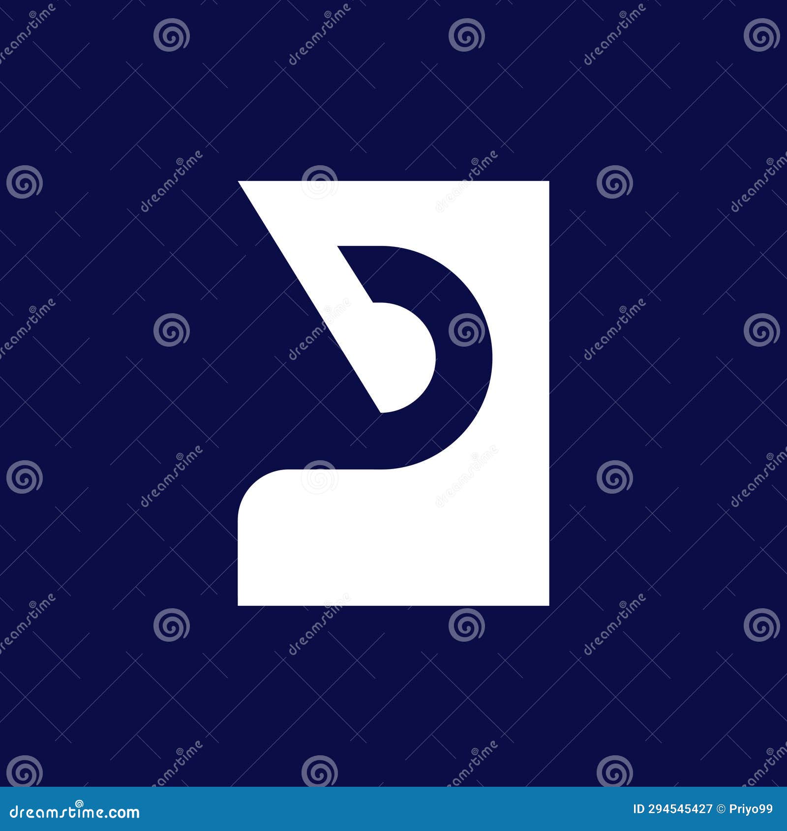 Letter P Design Element Vector Icon with Creative Modern Concept Stock ...
