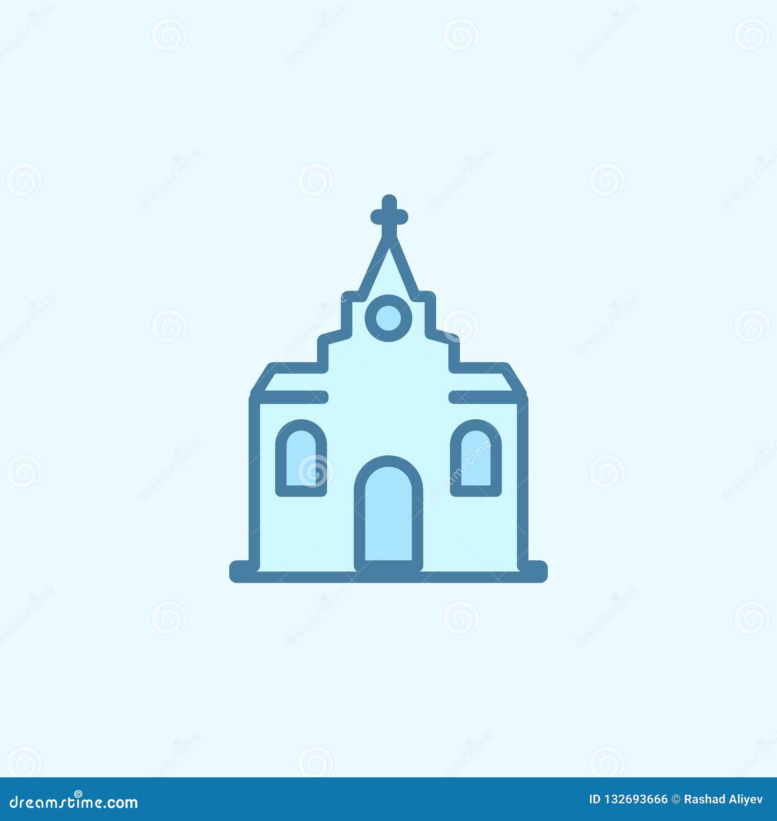 Letter P Field Outline Icon. Element of 2 Color Simple Icon. Thin Line ...