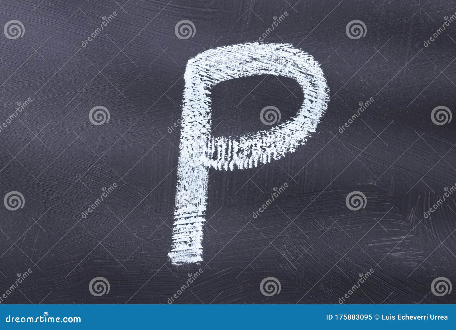 Letter P - Hand Drawn Alphabet Font Stock Image - Image of gray, signs ...