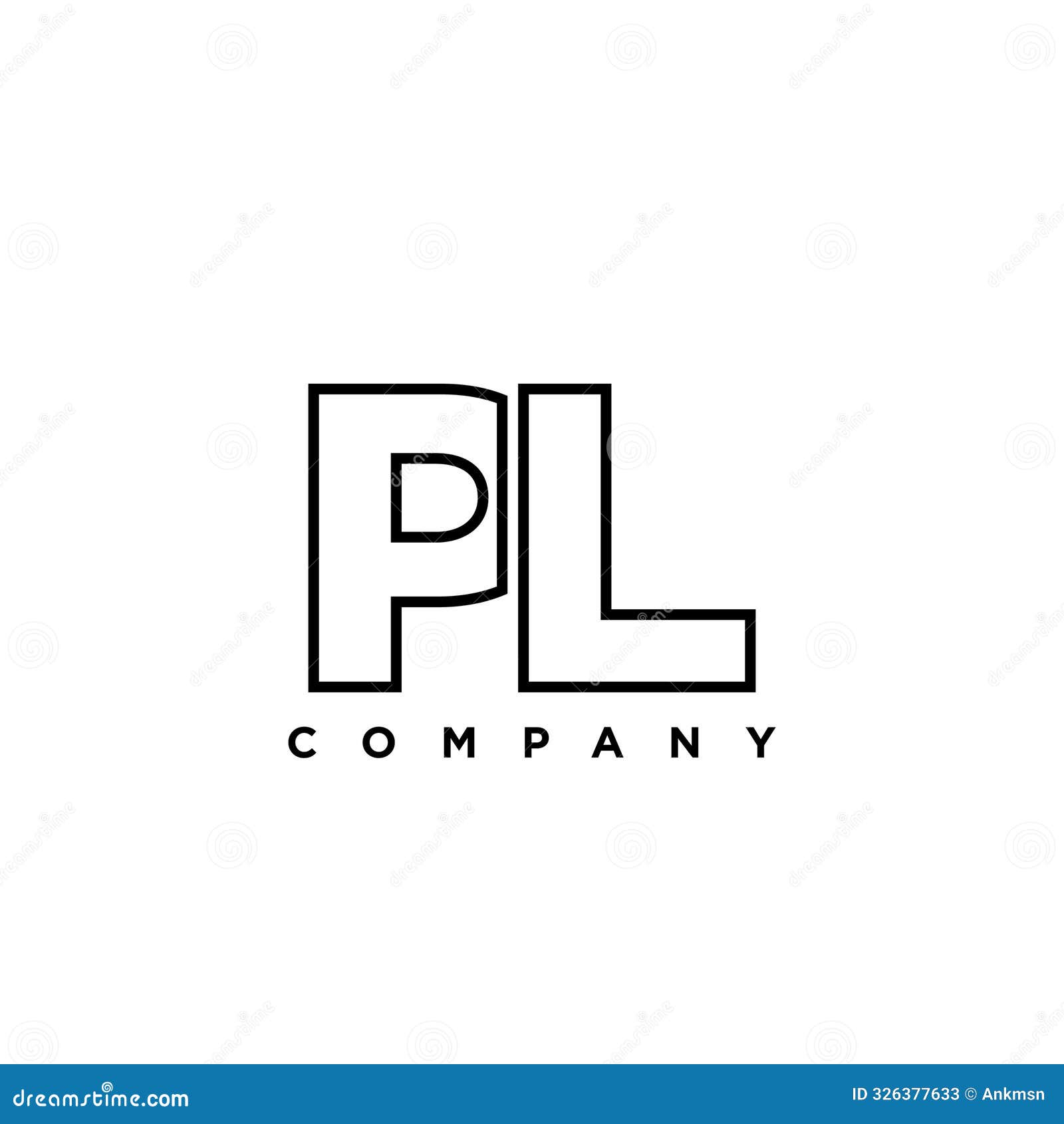 Letter P and L, PL Logo Design Template. Minimal Monogram Initial Based ...