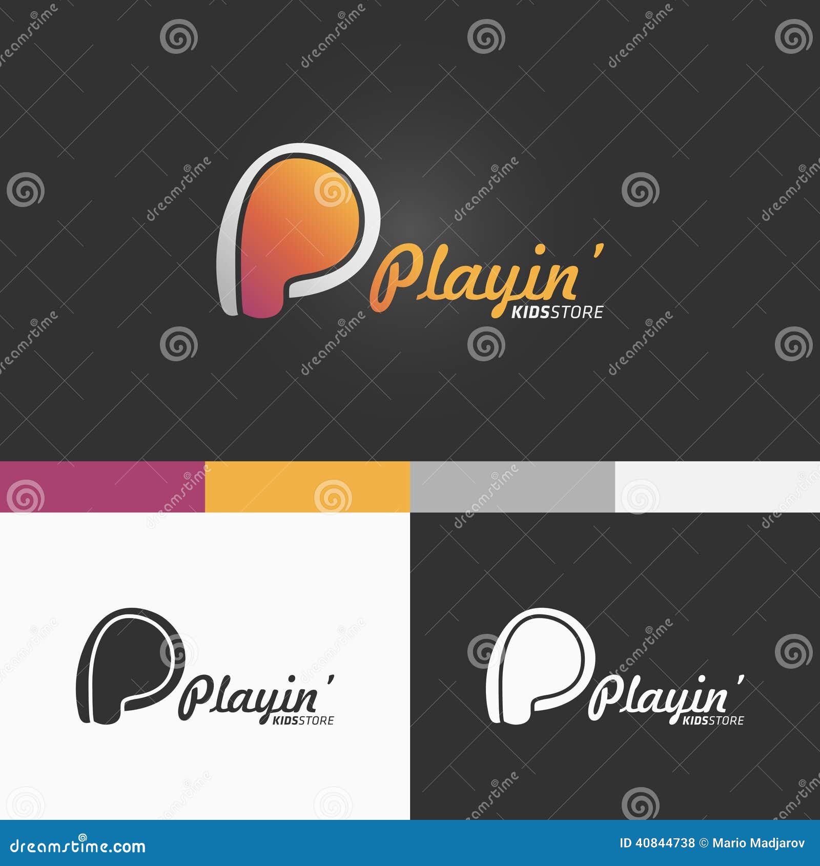 P Letter Symbol Template. Vector Elements. Brand Icon Design ...
