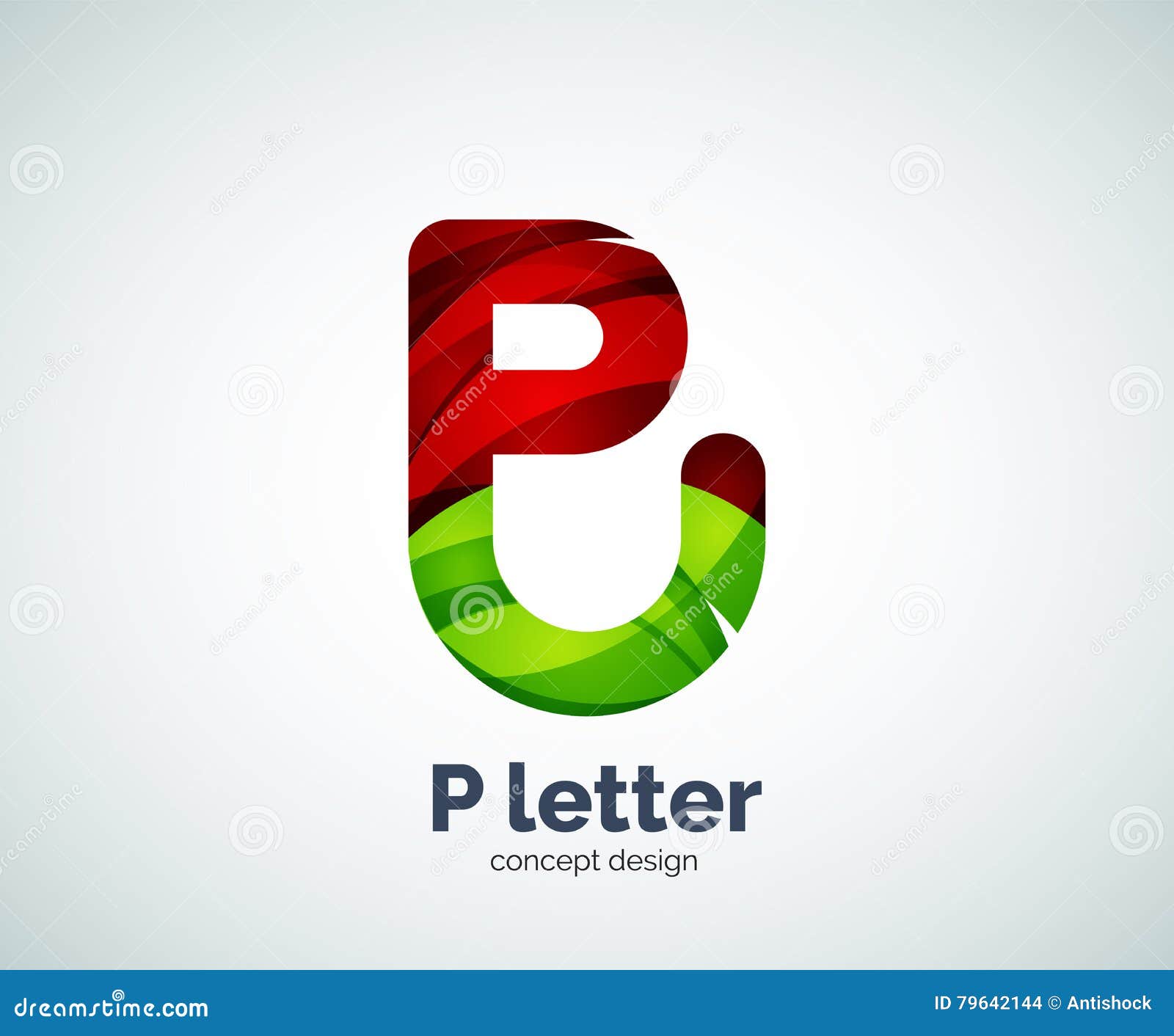 Letter P logo stock vector. Illustration of shape, creative - 79642144