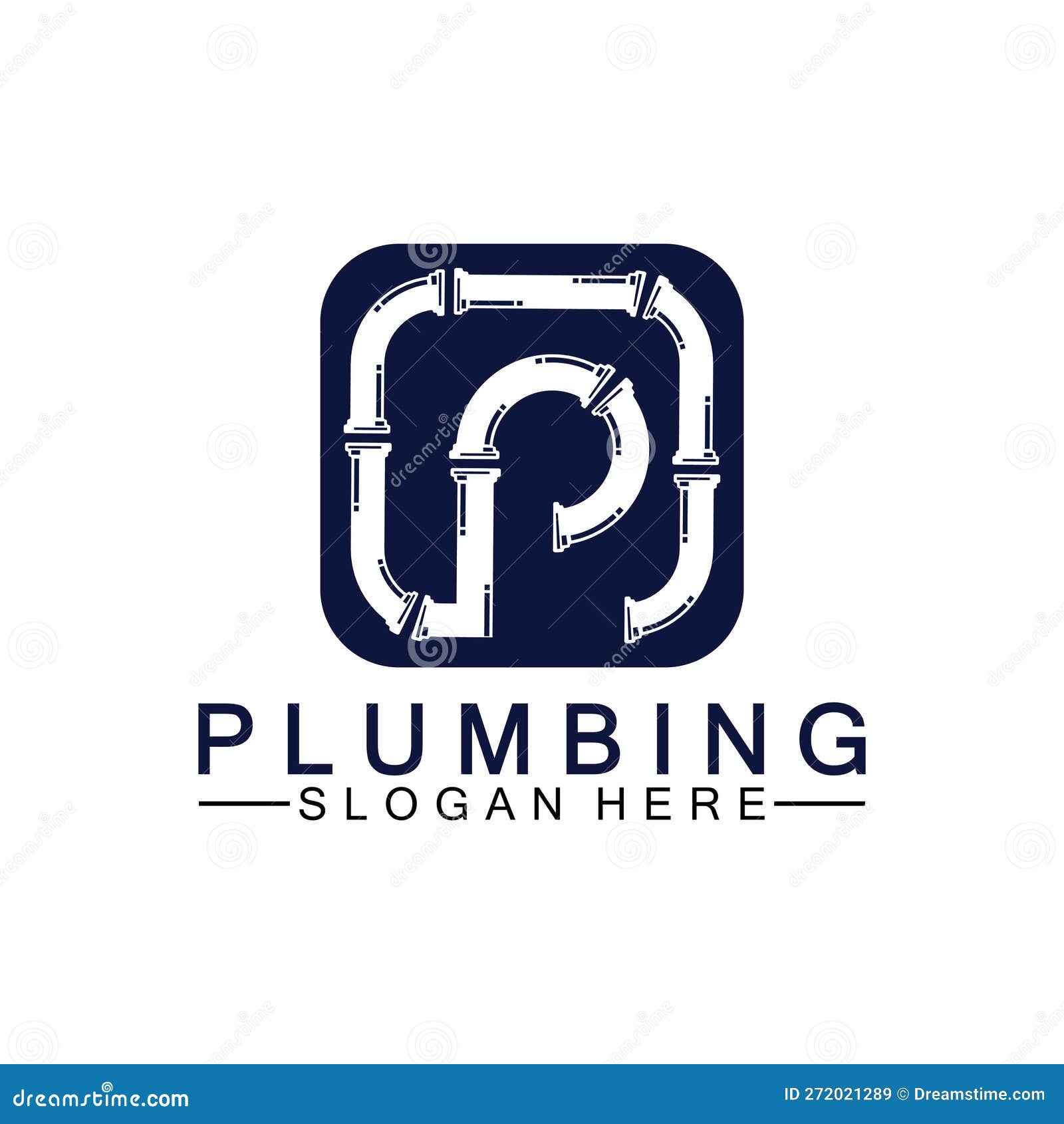 Letter P Plumbing Logo Icon Design Vector Stock Vector - Illustration ...