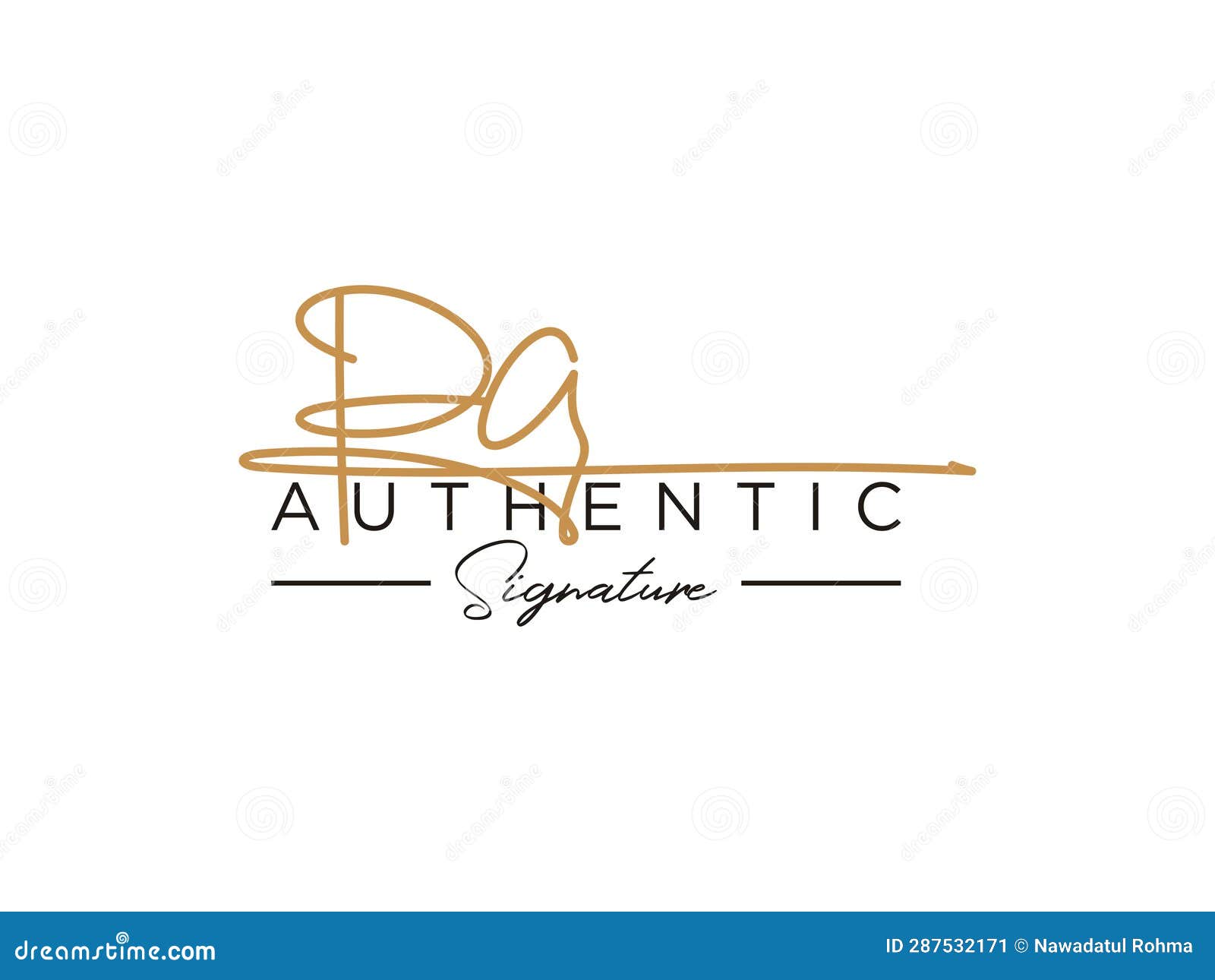 Letter PA Signature Logo Template Vector Stock Vector - Illustration of ...