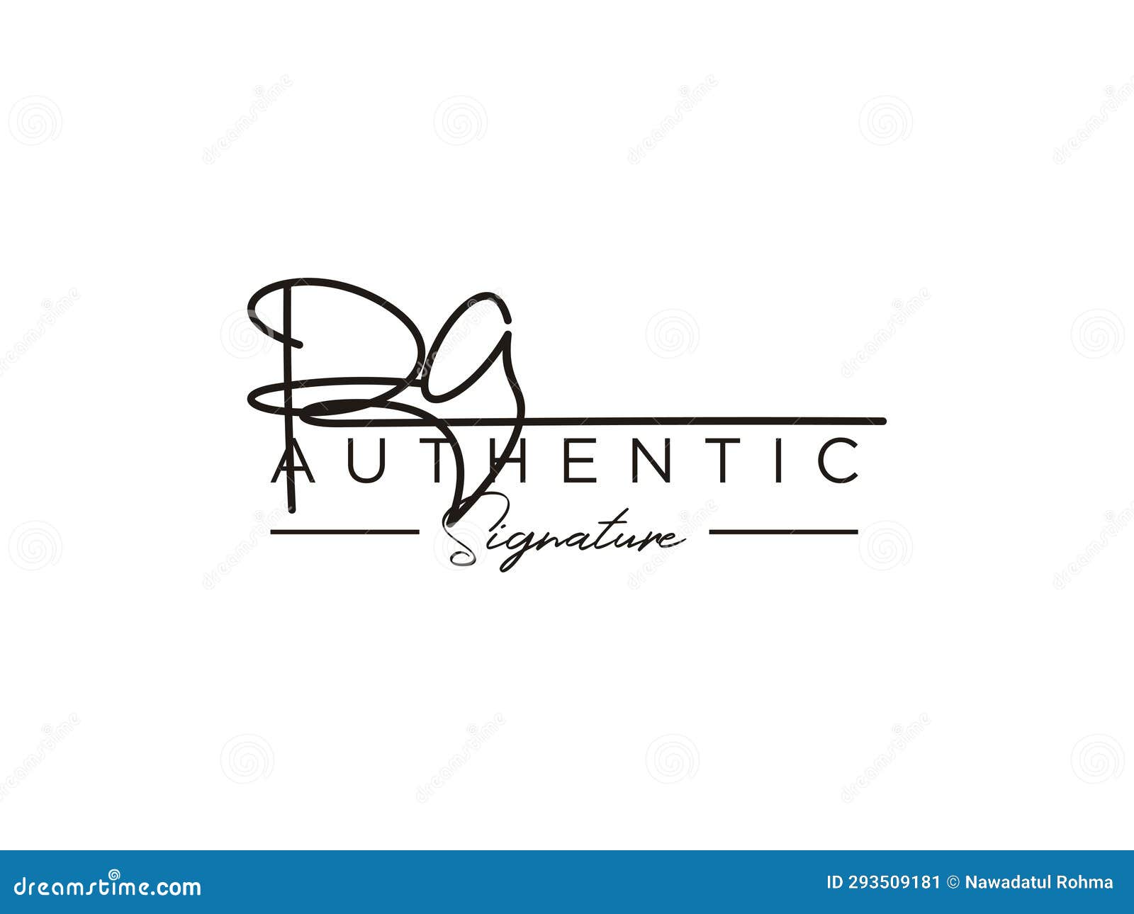Letter PA Signature Logo Template Vector Stock Vector - Illustration of ...