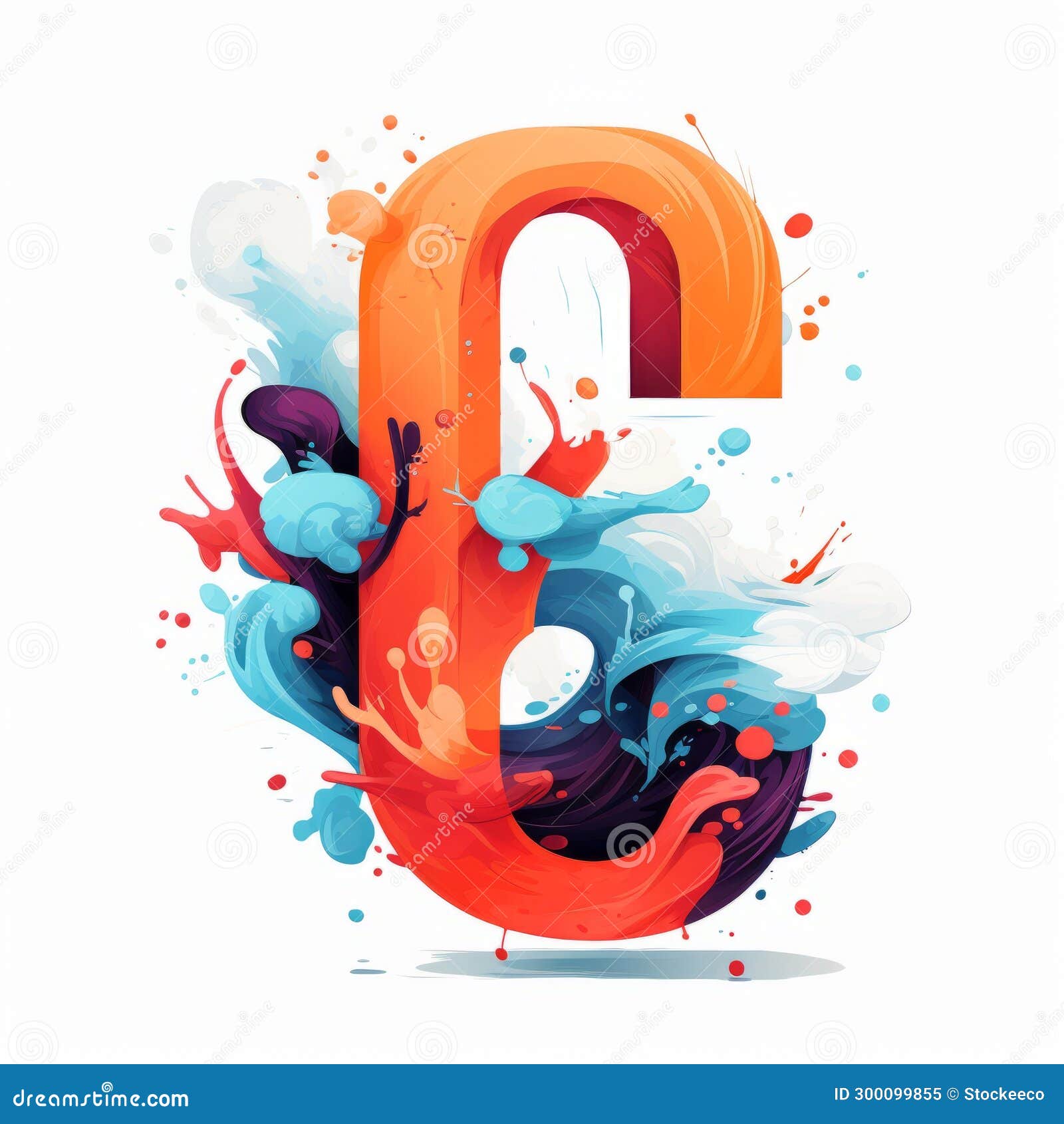 Vibrant Graffiti-inspired Illustrations of the Letter G Stock ...