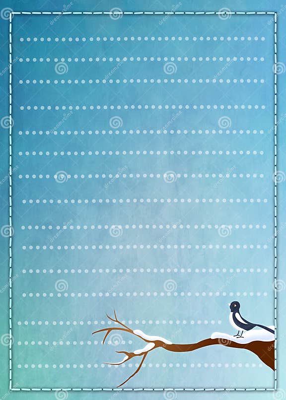 Letter Paper stock illustration. Illustration of sweet - 11779457