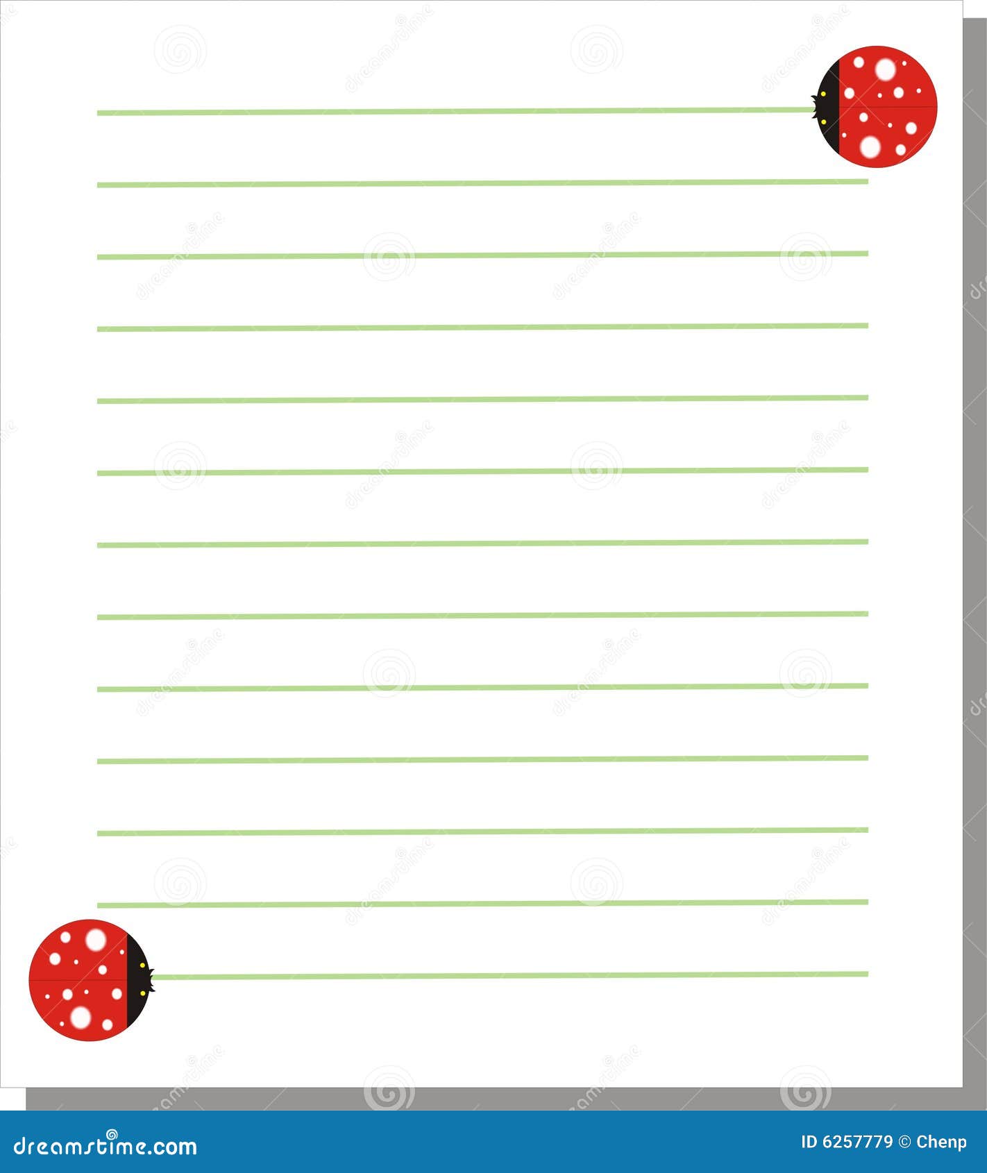 Letter paper stock vector. Illustration of letter, paper - 6257779