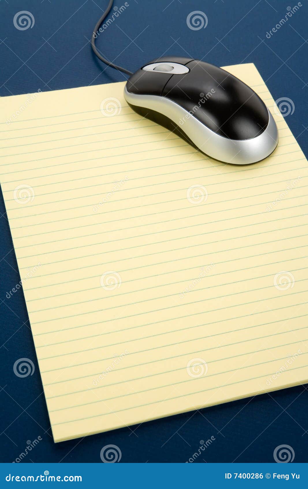 Letter Paper and Computer Mouse Stock Photo - Image of communicate ...