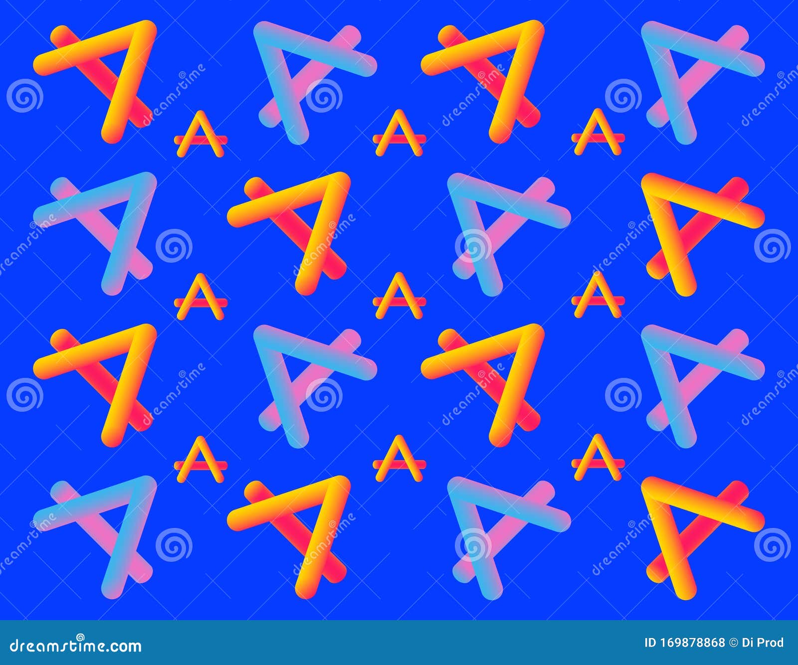 Letter a Patterns,3d Letter a Pattern,typography Pattern,letter ...