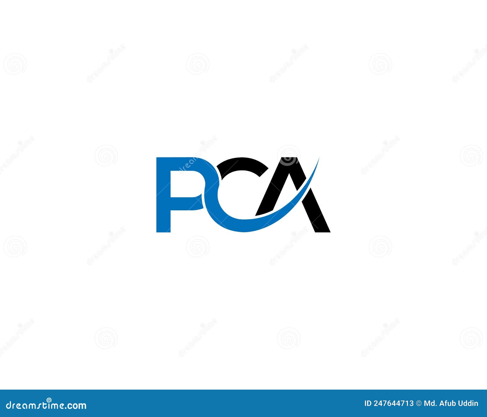 Letter PCA Logo Icon Design Idea Concept Stock Vector - Illustration of ...