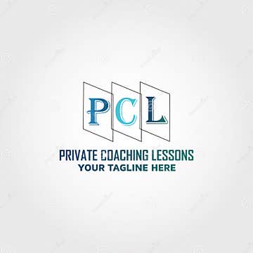 Letter PCL Vector Logo Design Template Idea Stock Vector - Illustration ...