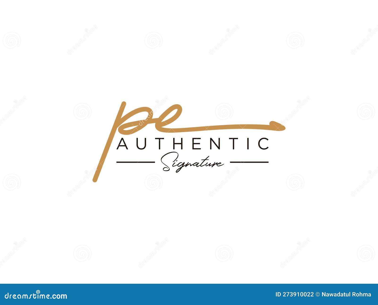 Letter PE Signature Logo Template Vector Stock Vector - Illustration of ...