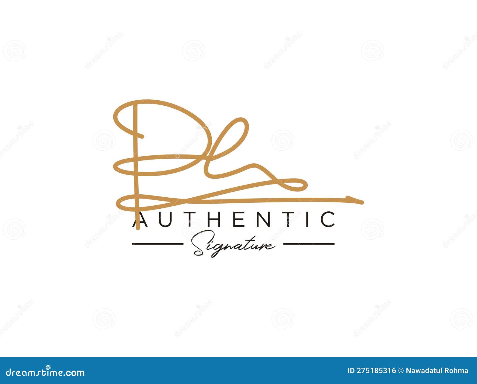 Letter PE Signature Logo Template Vector Stock Vector - Illustration of ...