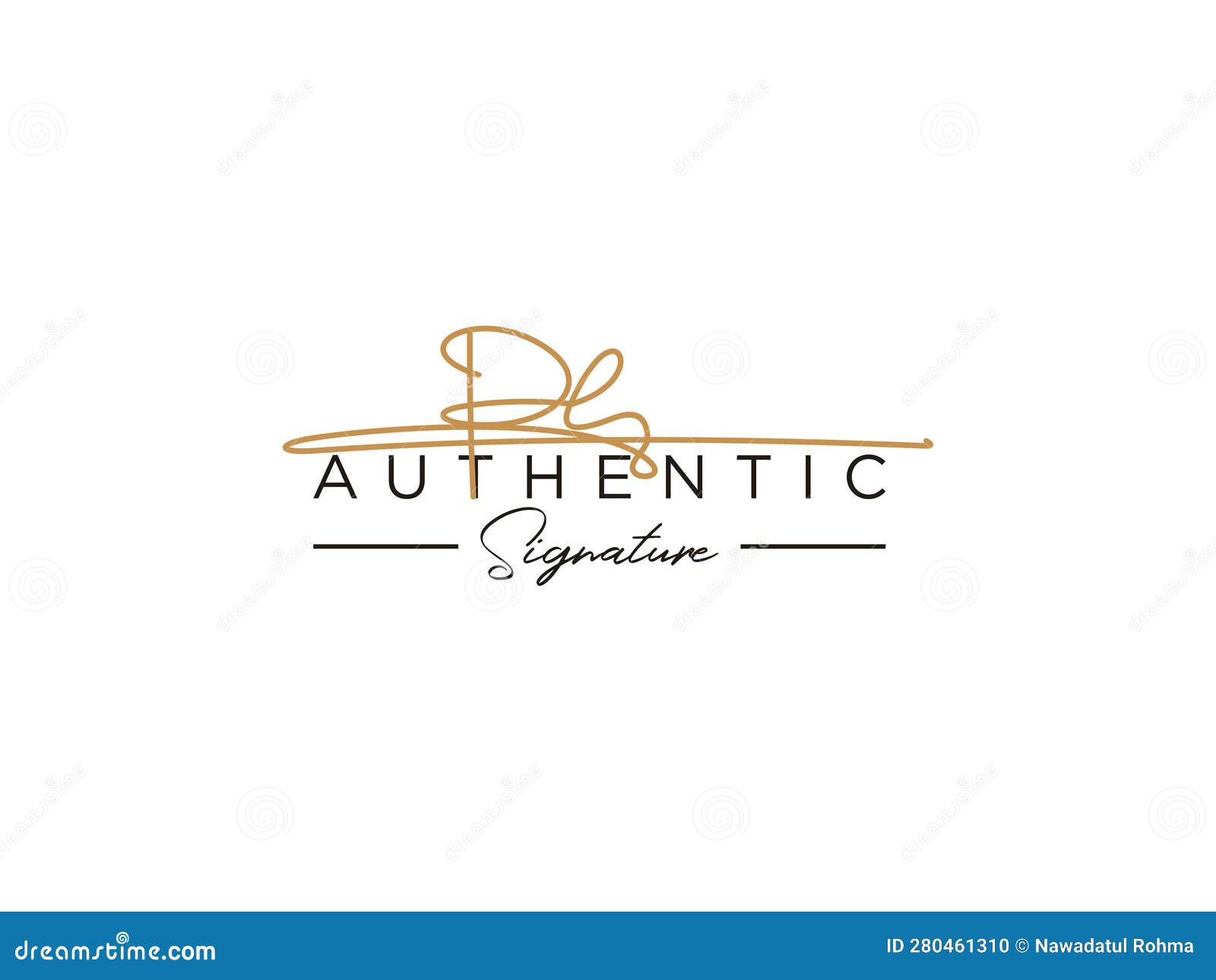 Letter PE Signature Logo Template Vector Stock Vector - Illustration of ...