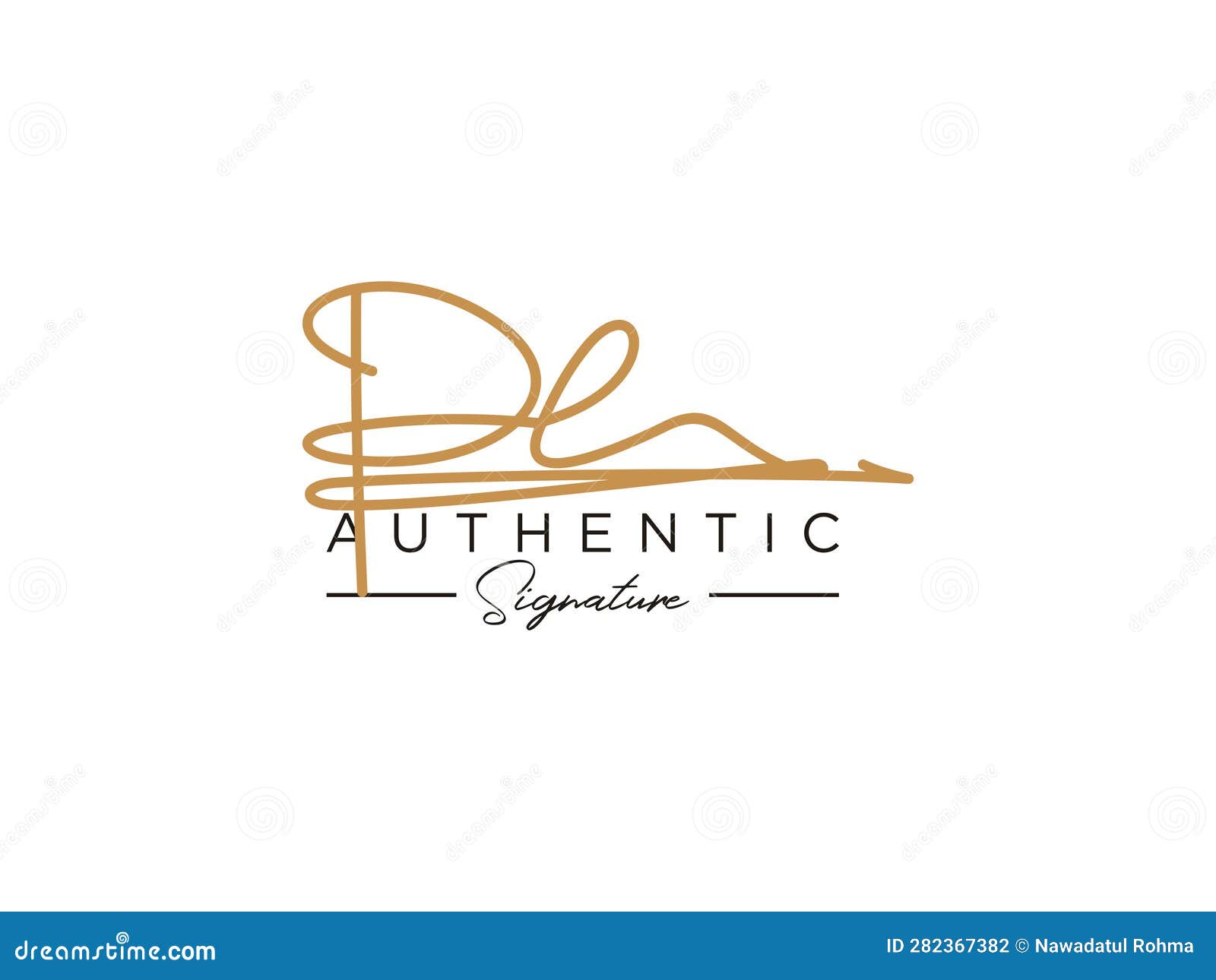 Letter PE Signature Logo Template Vector Stock Vector - Illustration of ...