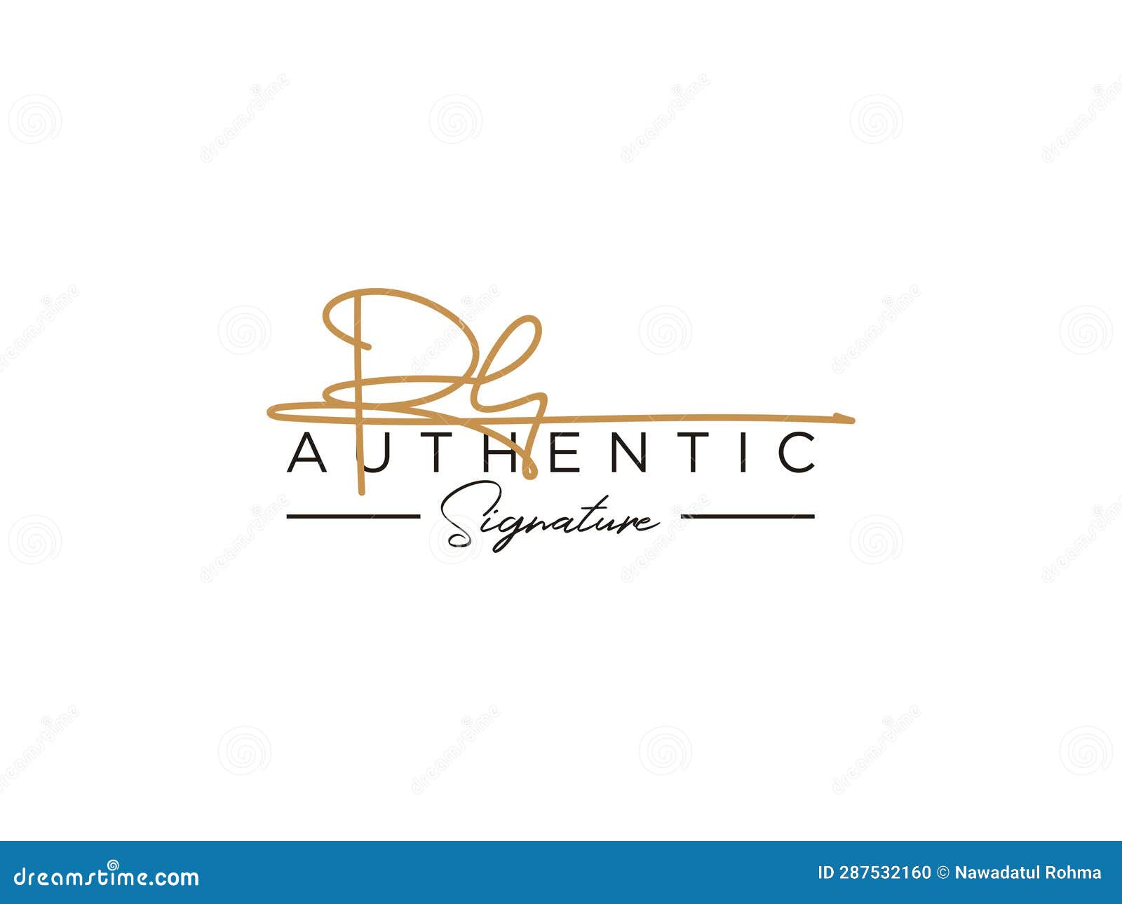 Letter PE Signature Logo Template Vector Stock Vector - Illustration of ...