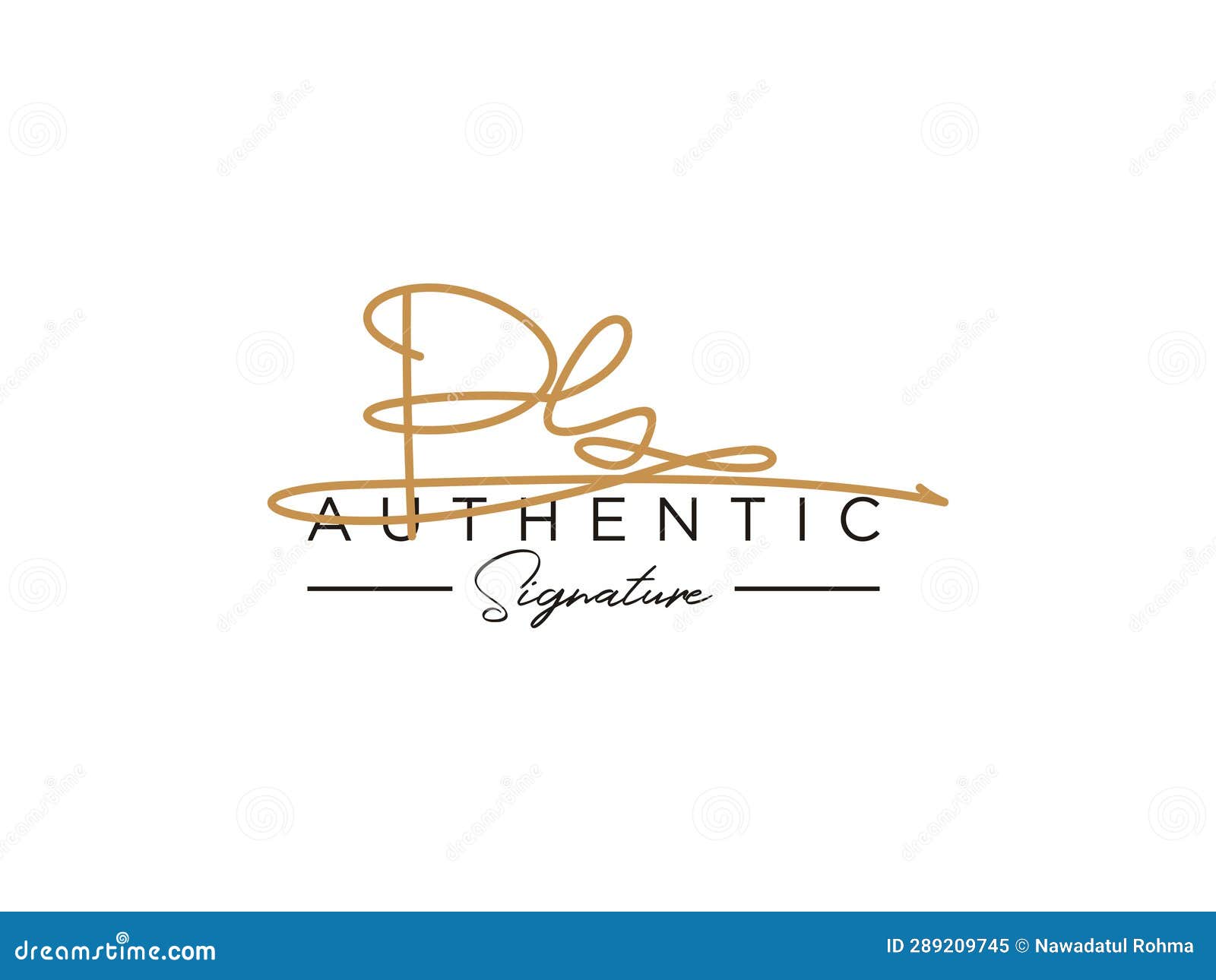 Letter PE Signature Logo Template Vector Stock Vector - Illustration of ...