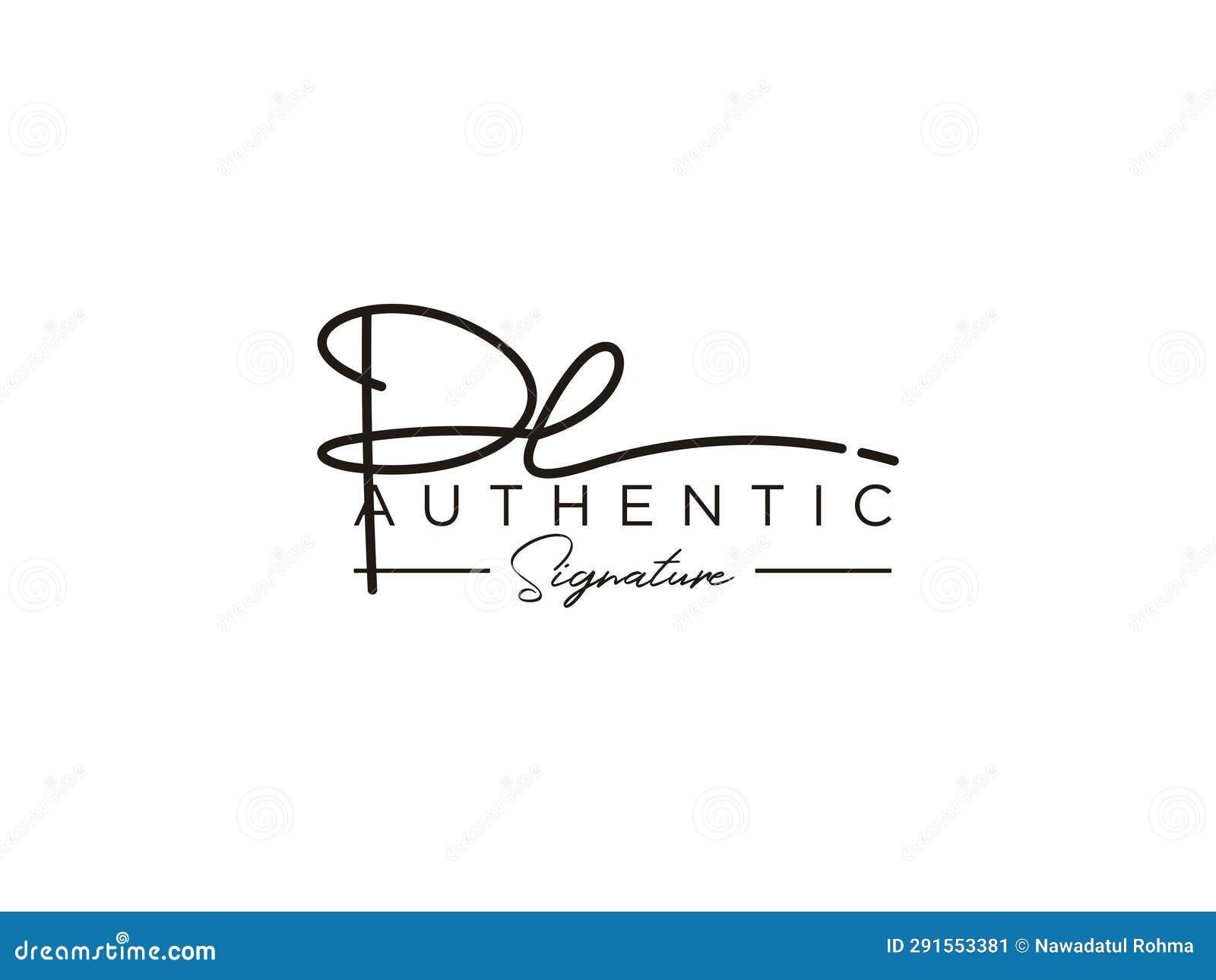 Letter PE Signature Logo Template Vector Stock Vector - Illustration of ...