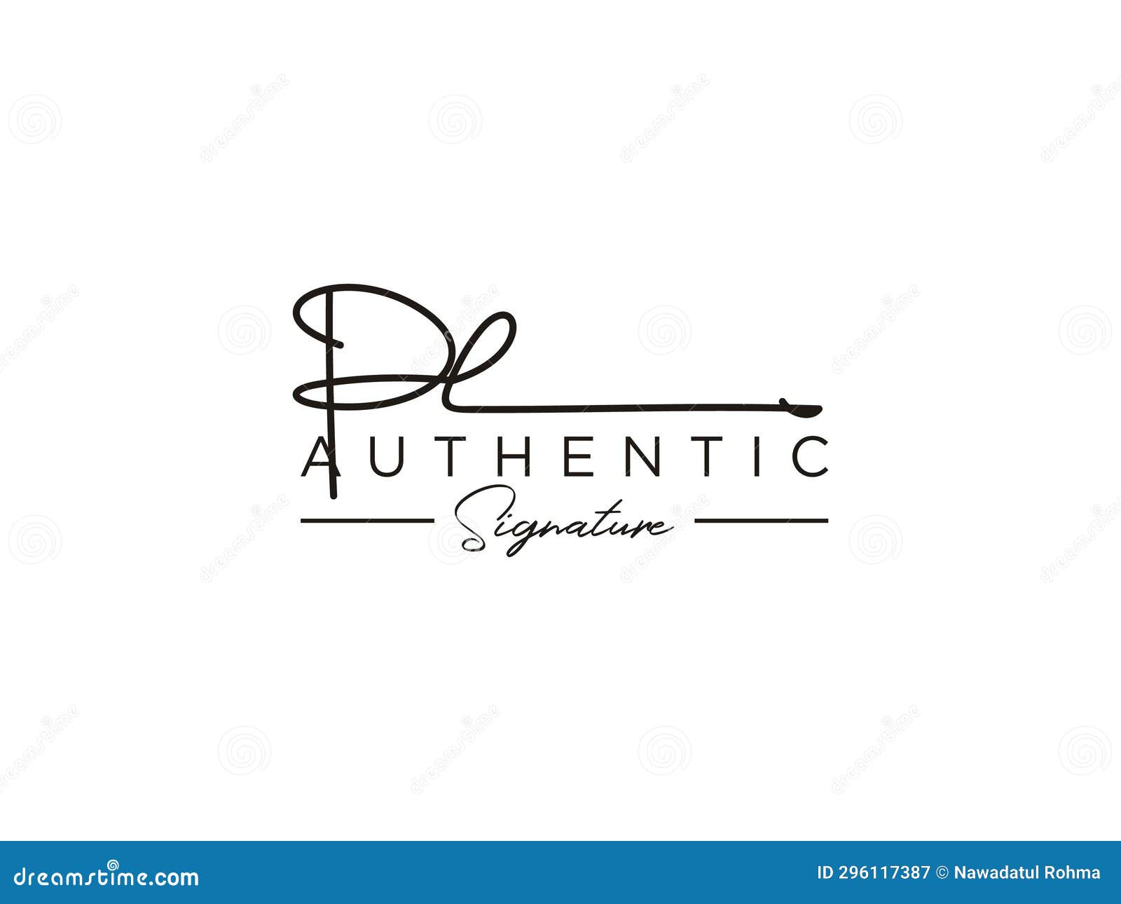 Letter PE Signature Logo Template Vector Stock Vector - Illustration of ...