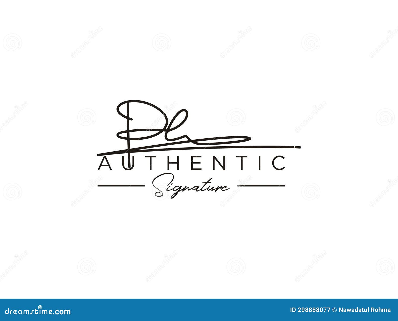 Letter PE Signature Logo Template Vector Stock Vector - Illustration of ...