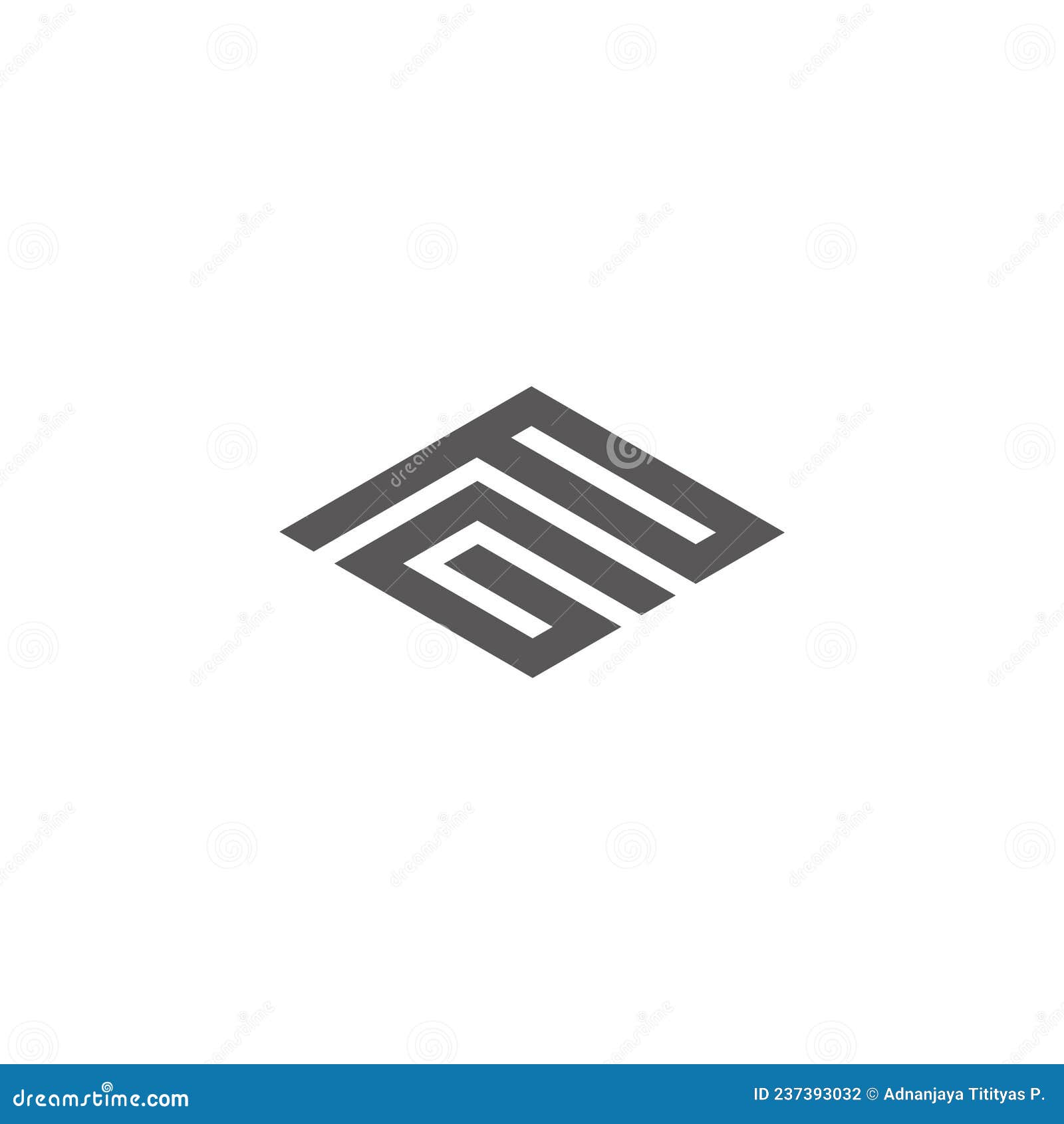 Letter Pg Simple Lines Art Sharp Shape Logo Vector Stock Vector ...