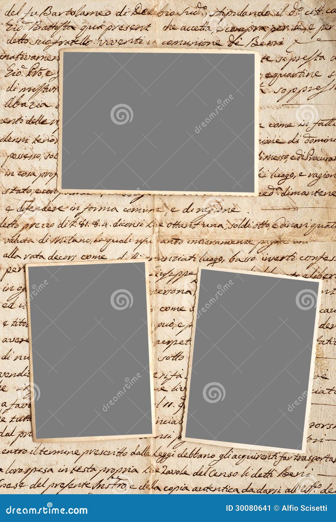 Letter and pictures stock image. Image of damaged, abstract - 30080641