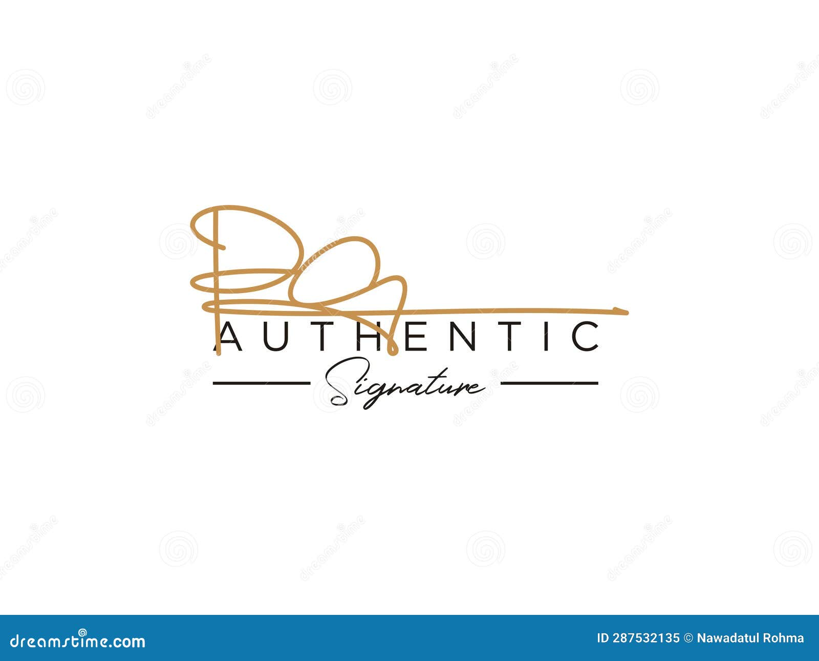 Letter PO Signature Logo Template Vector Stock Vector - Illustration of ...