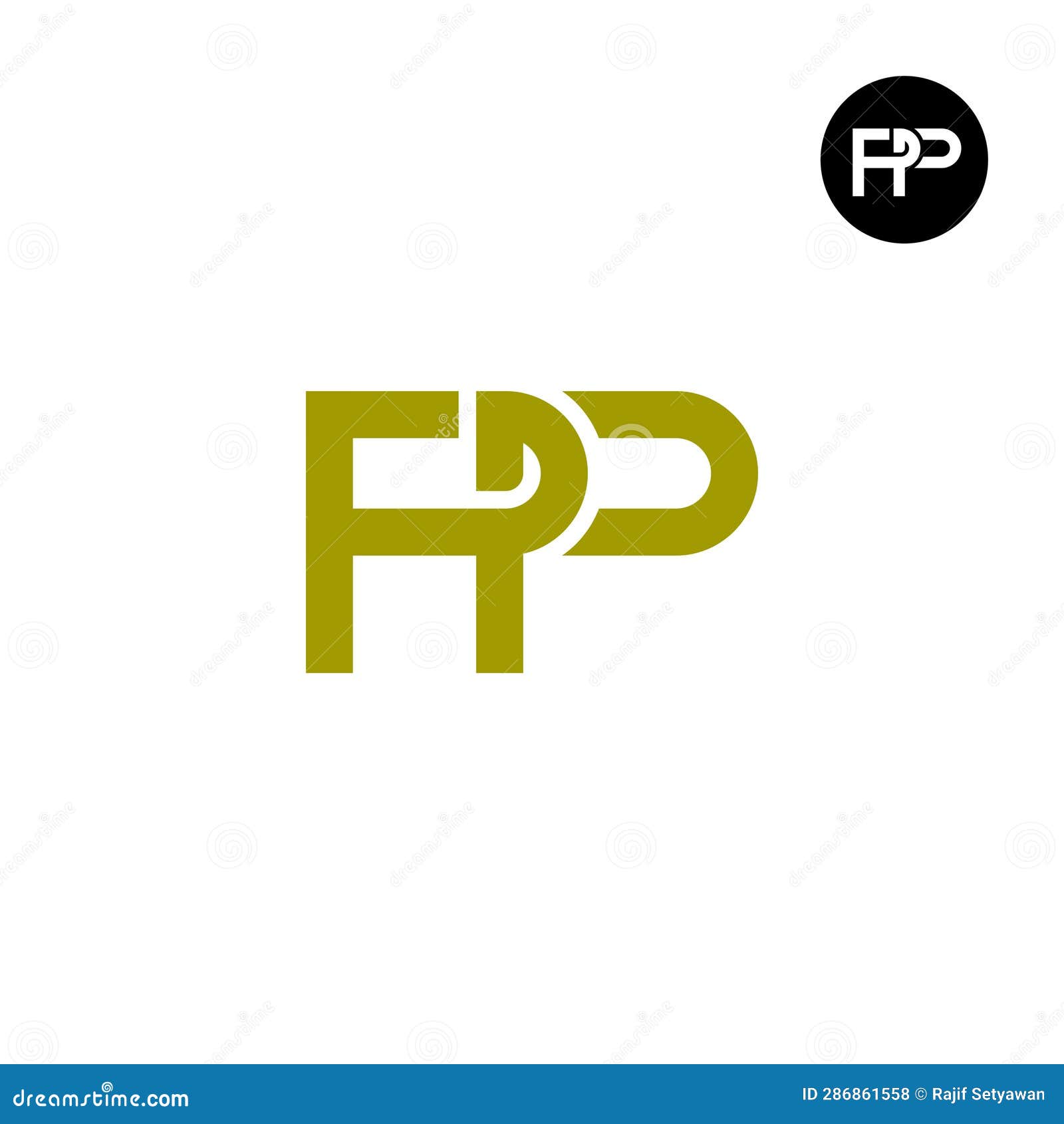 Letter PP Monogram Logo Design Stock Vector - Illustration of logo ...