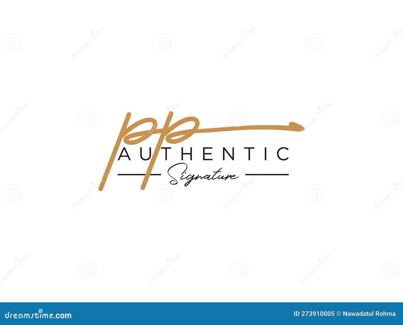 Letter PP Signature Logo Template Vector Stock Vector - Illustration of ...