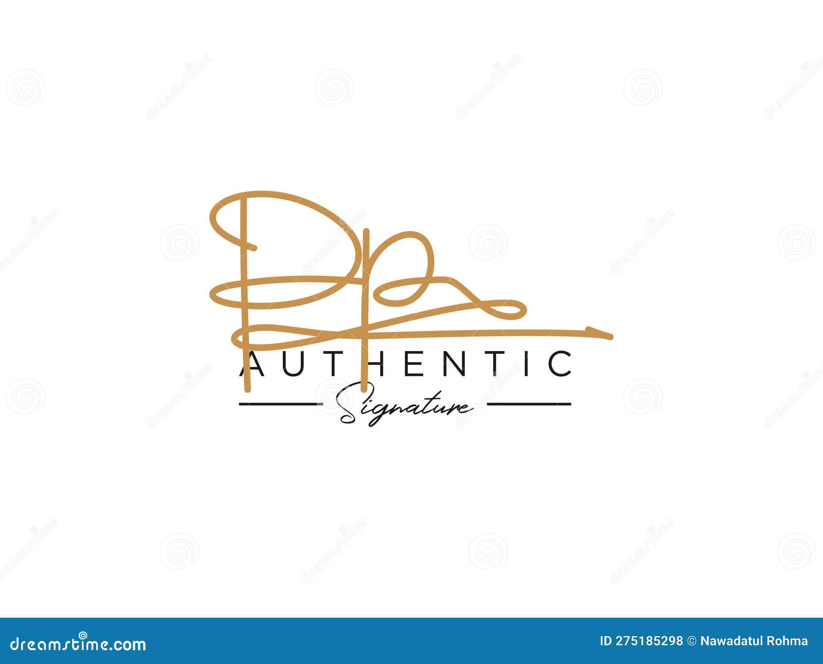 Letter PP Signature Logo Template Vector Stock Vector - Illustration of ...