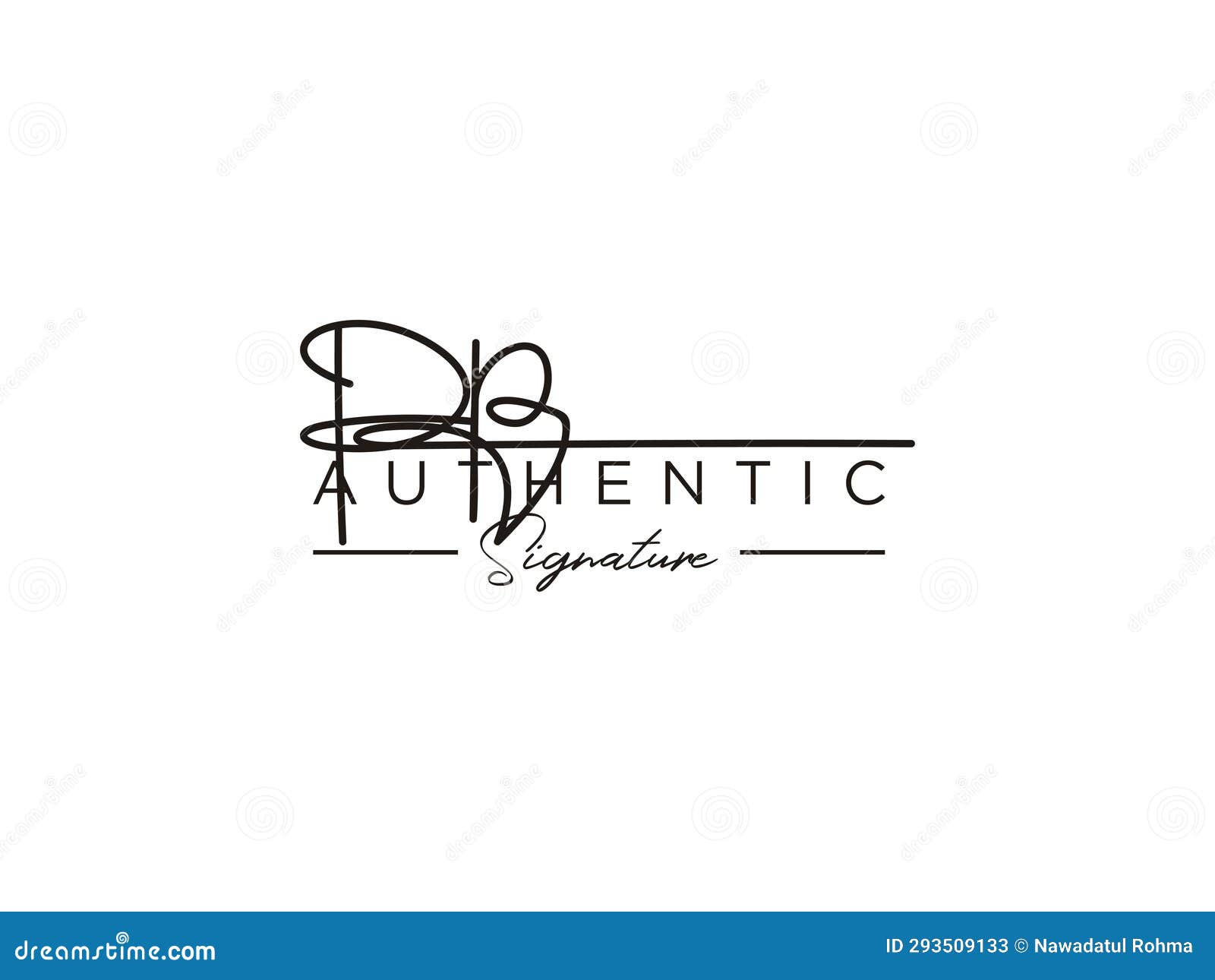 Letter PP Signature Logo Template Vector Stock Vector - Illustration of ...