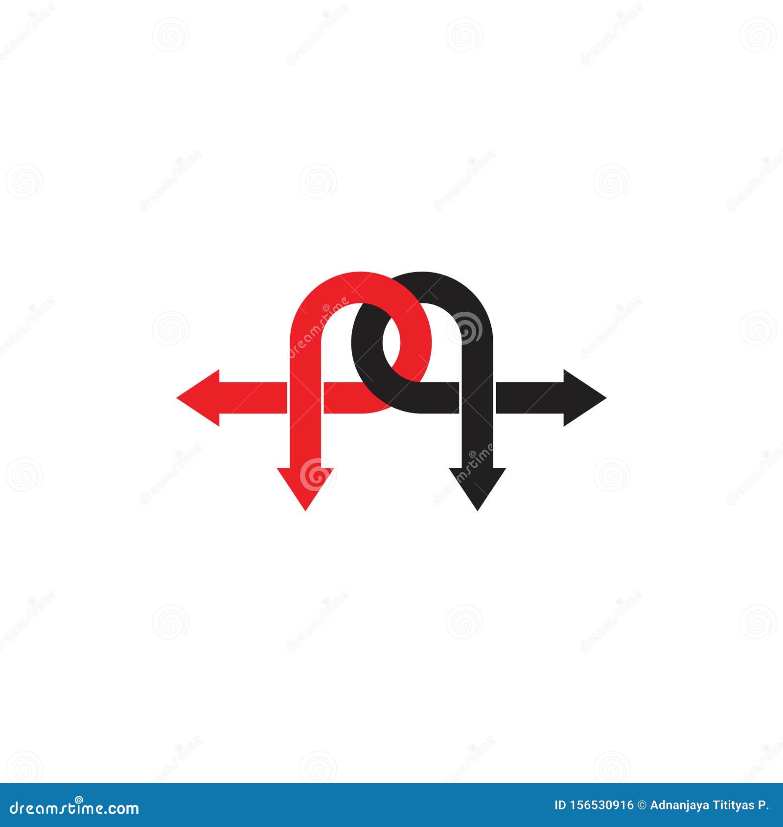 Letter Pq Simple Overlap Design Logo Vector Stock Vector - Illustration ...