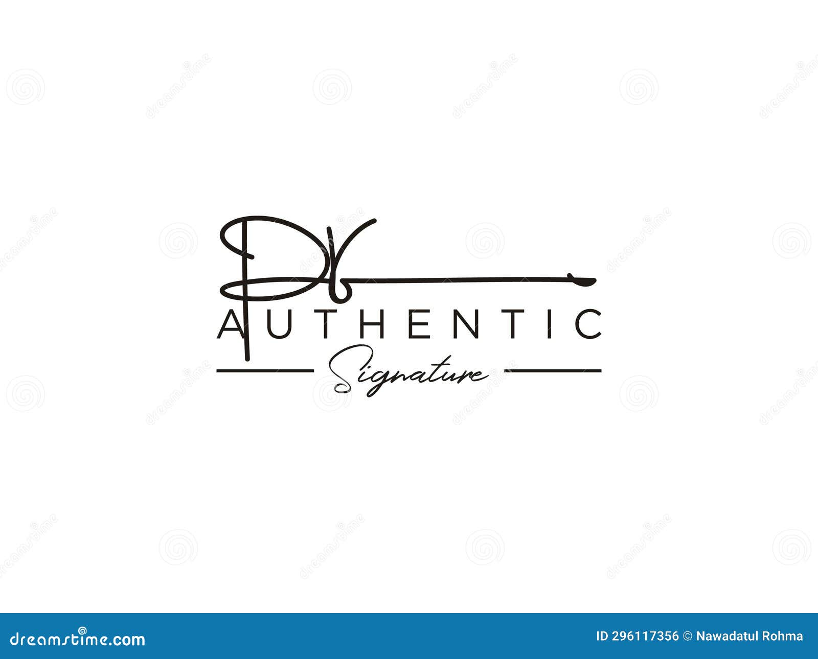 Letter PR Signature Logo Template Vector Stock Vector - Illustration of ...