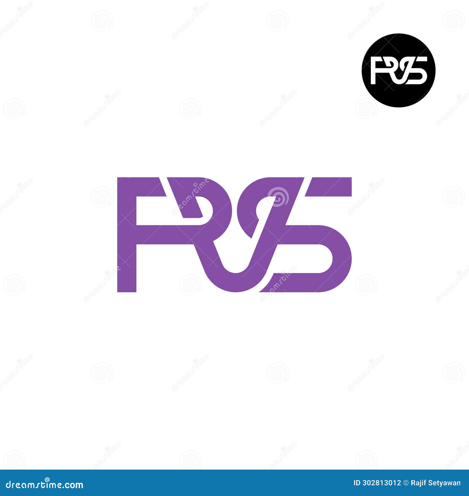 Letter PVS Monogram Logo Design Stock Vector - Illustration of logo ...
