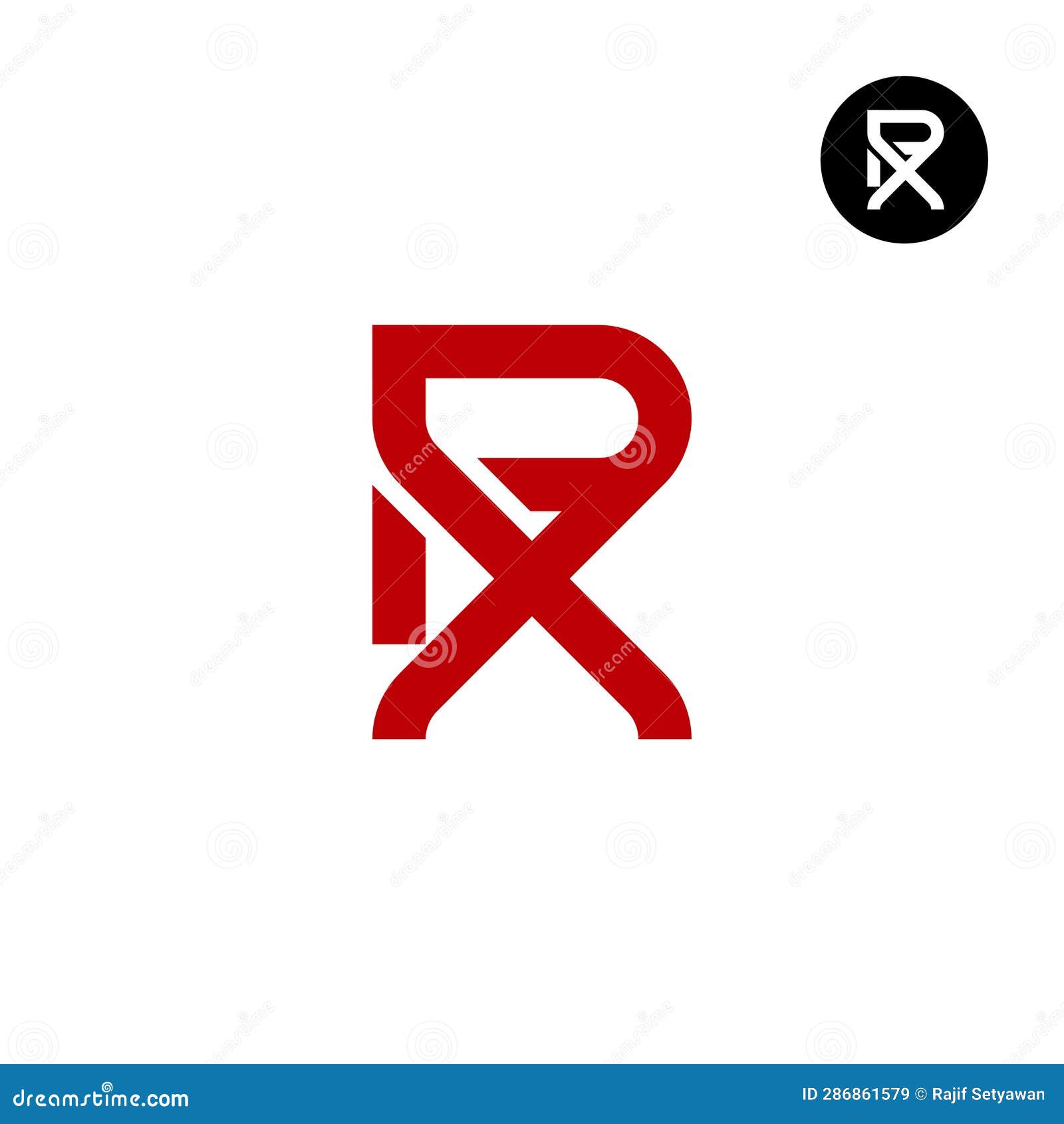 Letter PX XP Monogram Logo Design Stock Vector - Illustration of ...