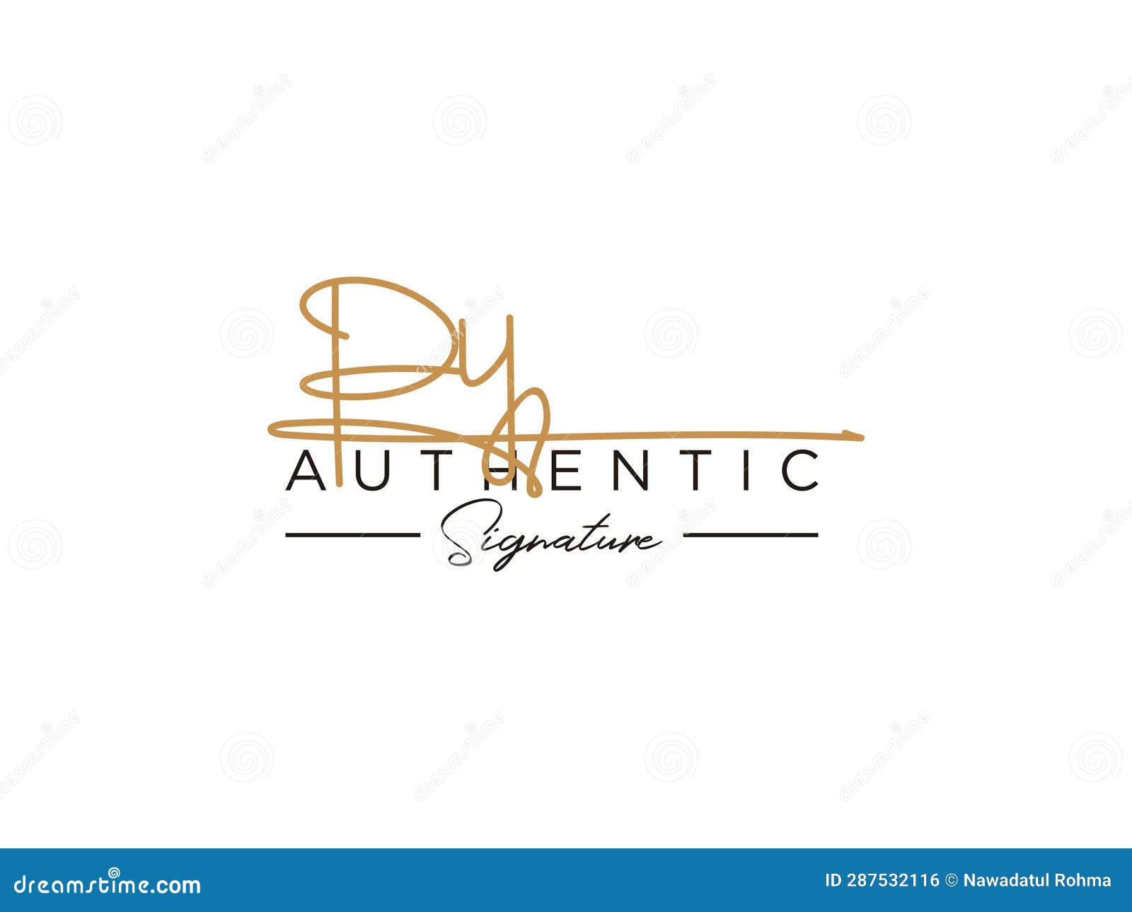 Letter PY Signature Logo Template Vector Stock Vector - Illustration of ...