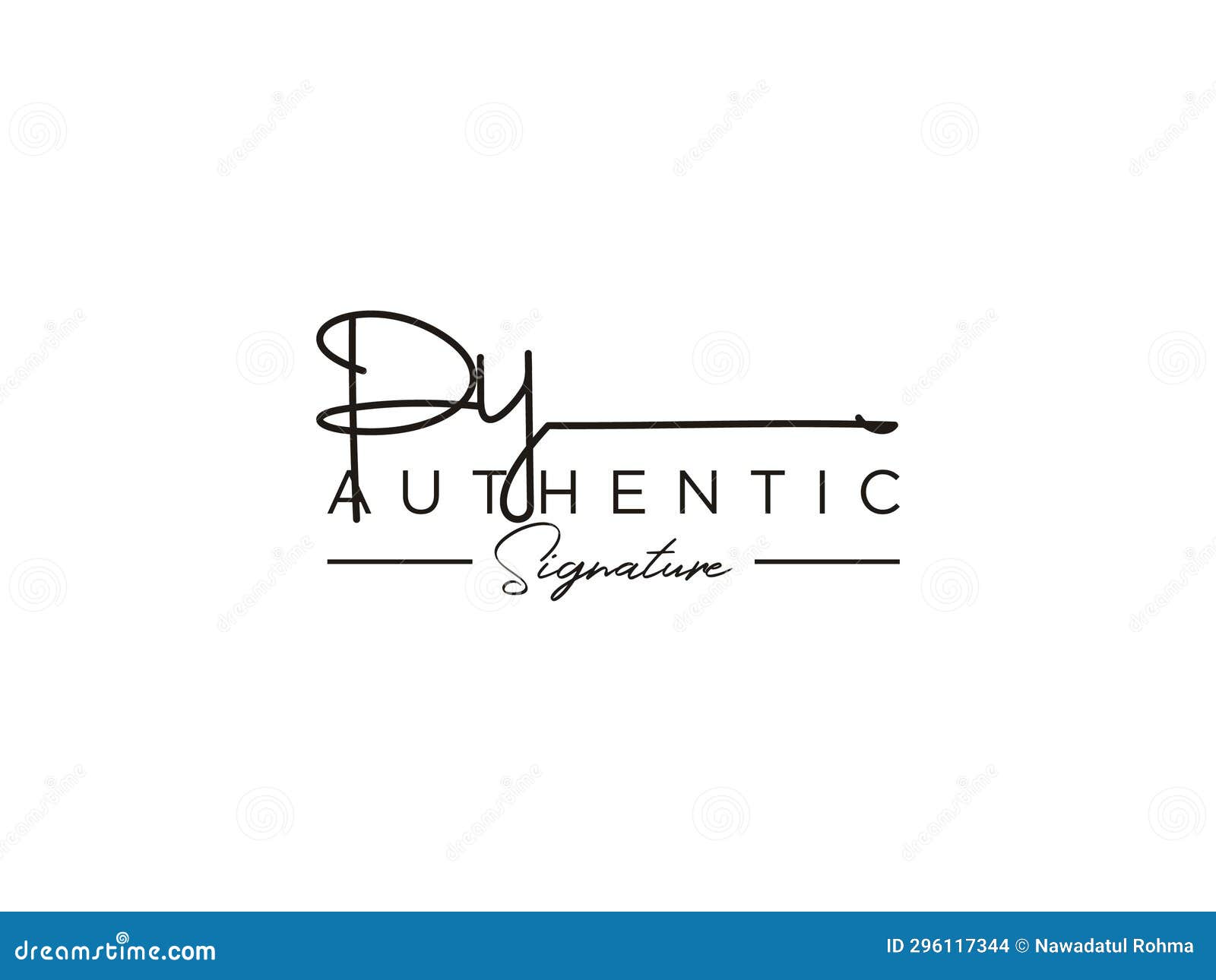 Letter PY Signature Logo Template Vector Stock Vector - Illustration of ...