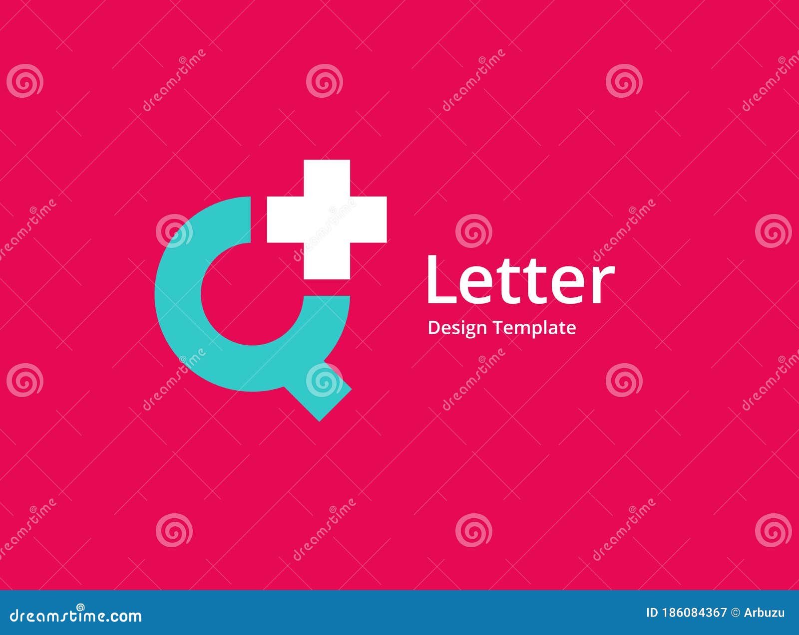 Letter Q Cross Plus Medical Logo Icon Design Template Elements Stock ...