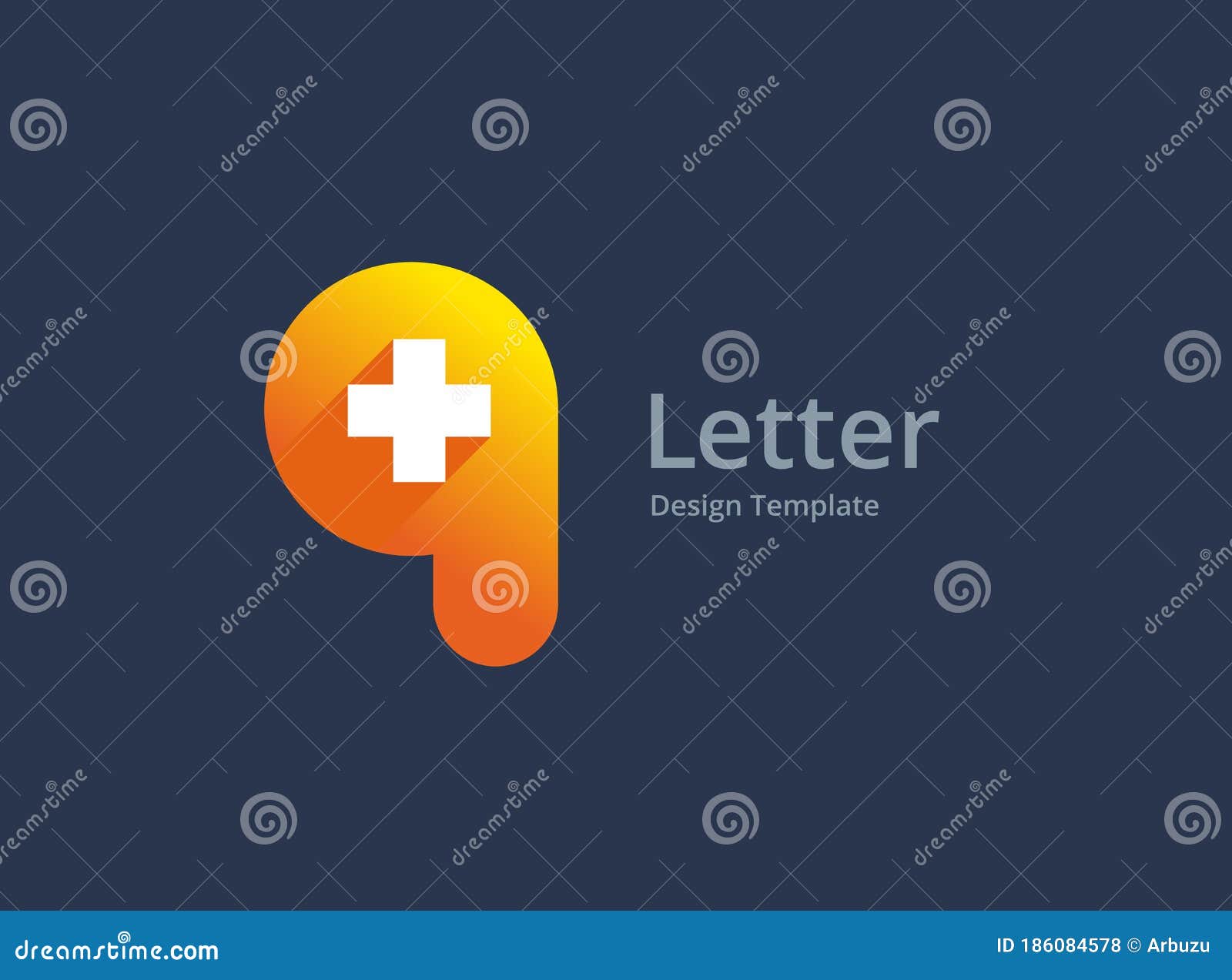Letter Q Cross Plus Medical Logo Icon Design Template Elements Stock ...
