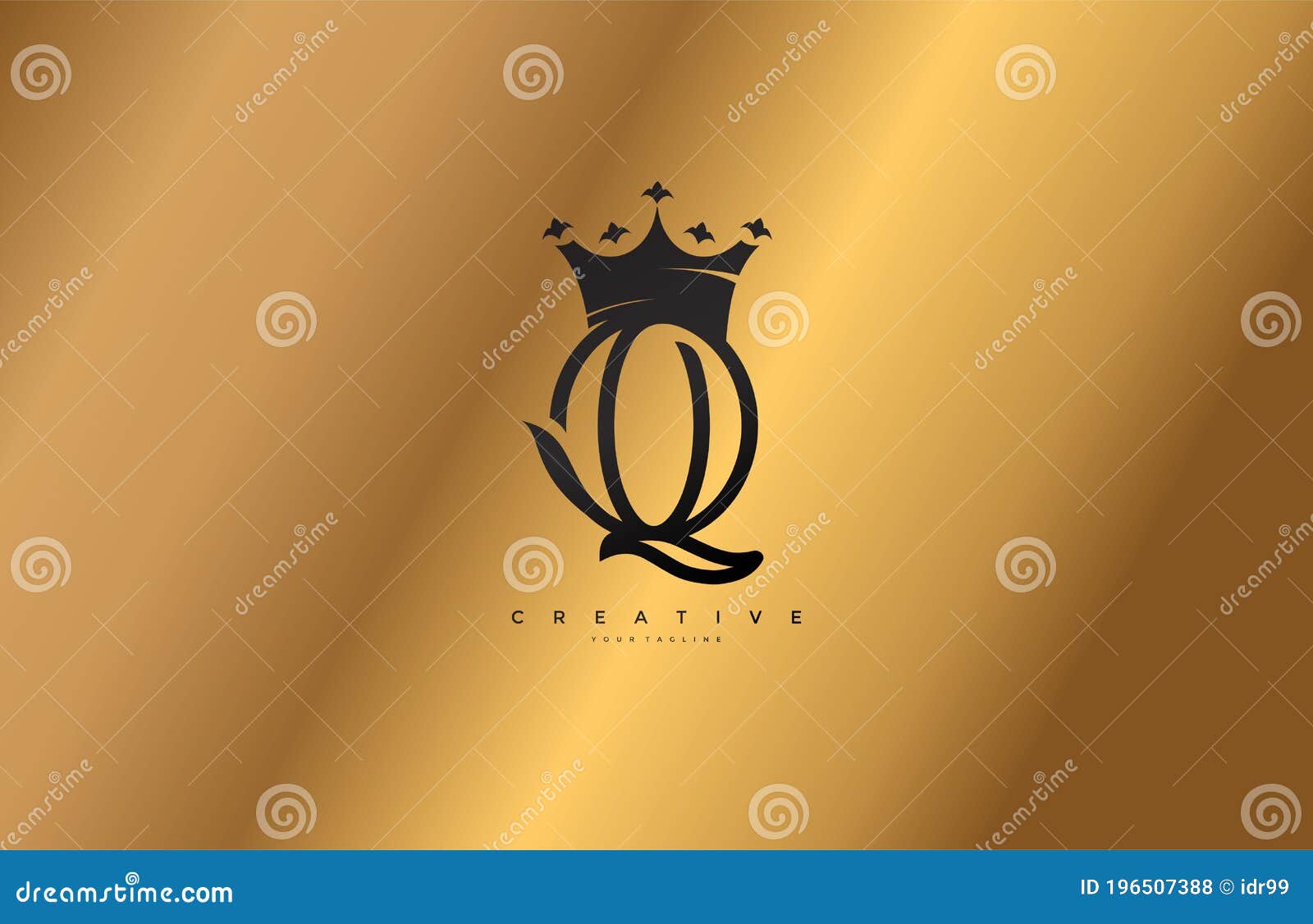 Monogram Of The King Of The Rzeczpospolita Stock Image | CartoonDealer ...