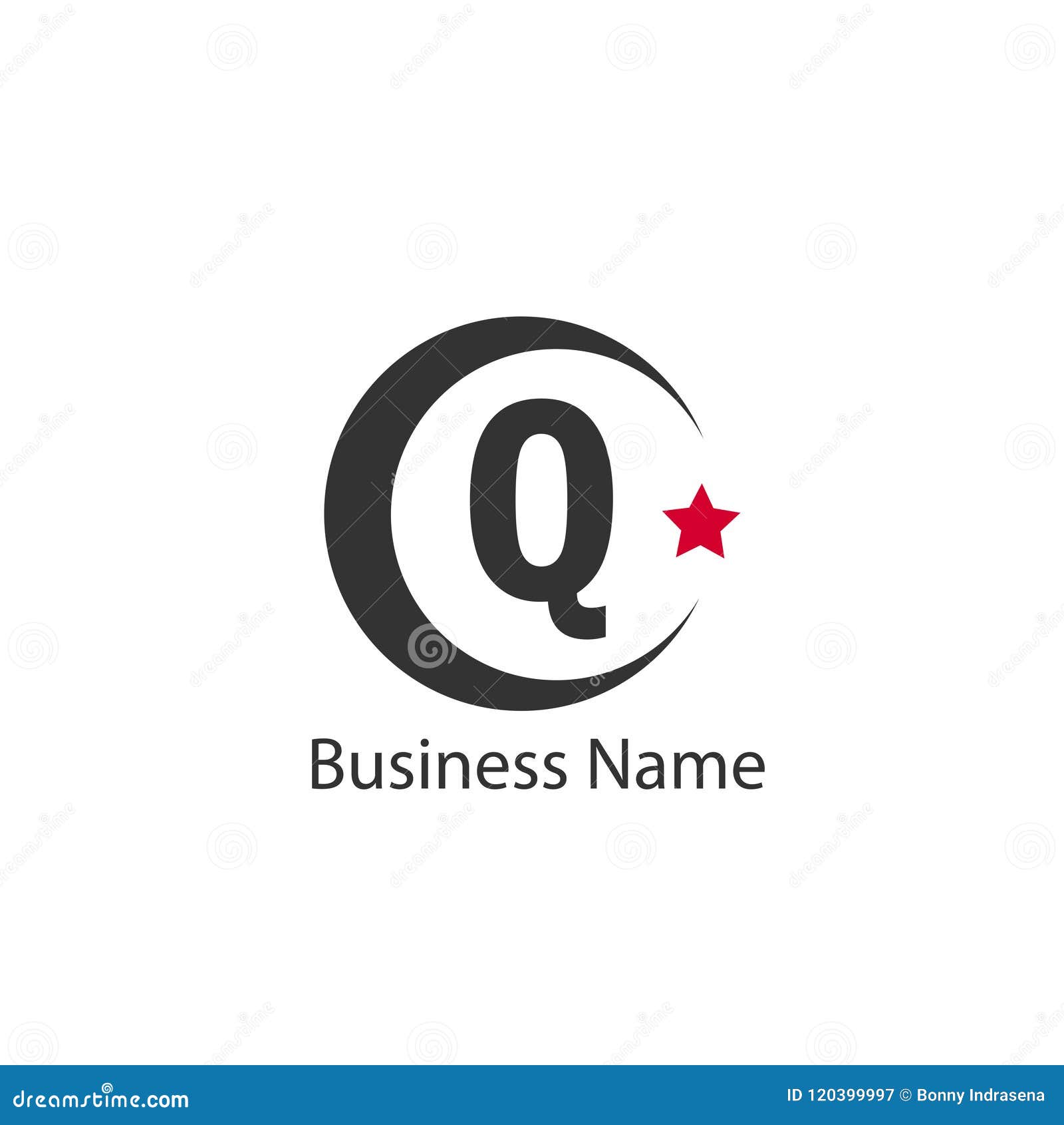 Letter Q Logo Design stock vector. Illustration of graphic - 120399997
