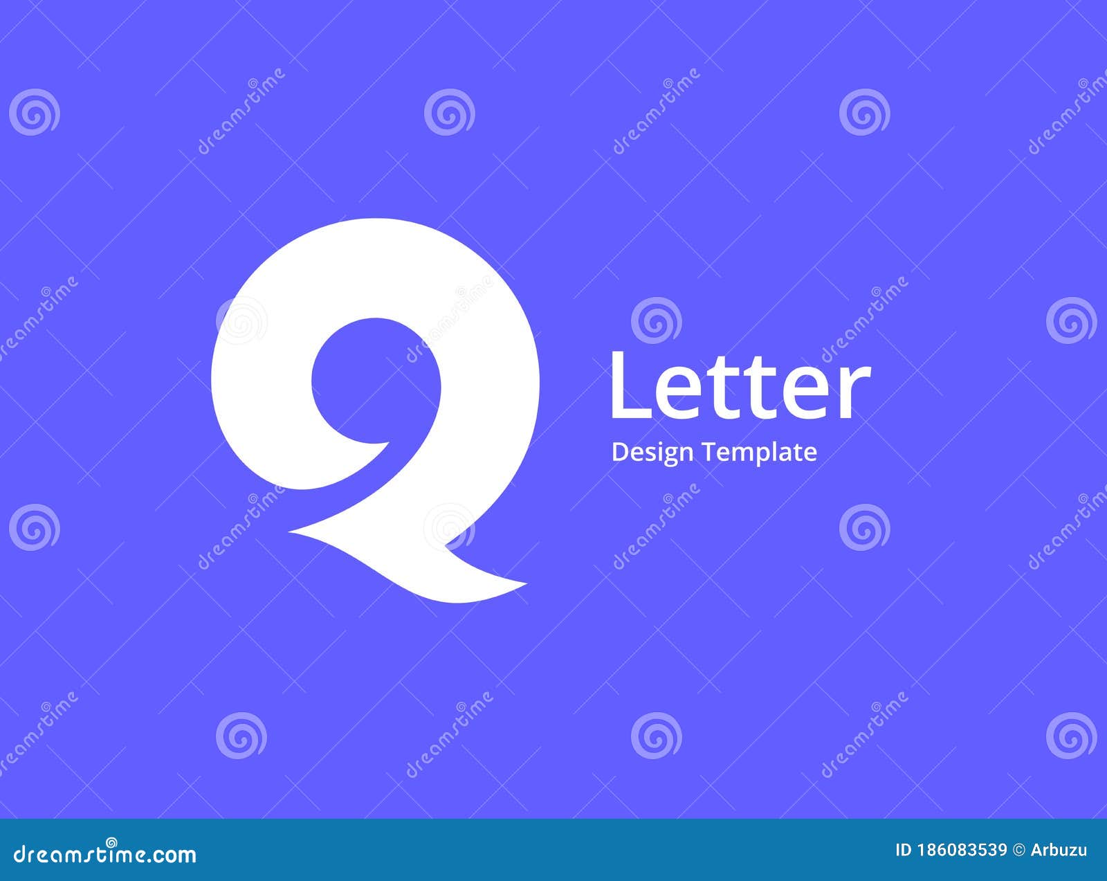 Letter Q Logo Icon Design Template Elements Stock Vector - Illustration ...