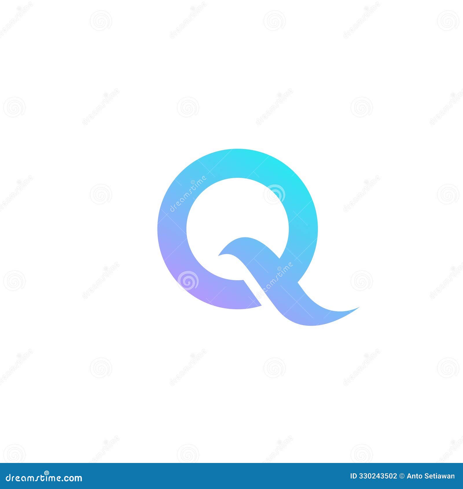 Letter Q Logo Vector. Q Initial Logo Design Stock Illustration ...