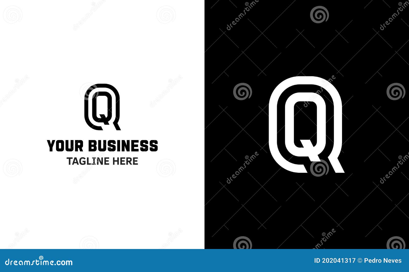 Letter Q Minimal Vector Logo. Icon Mark Design Template Stock Vector ...