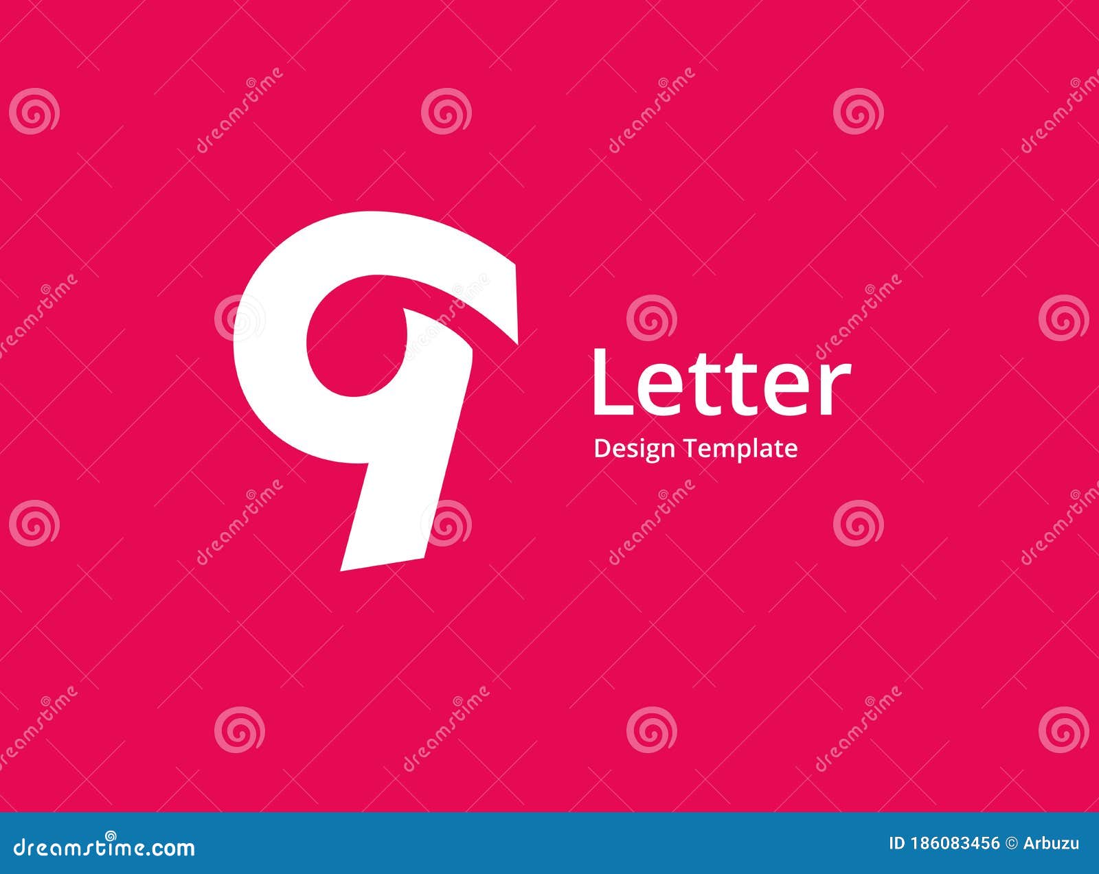 Letter Q or Number 9 Logo Icon Design Template Elements Stock Vector ...