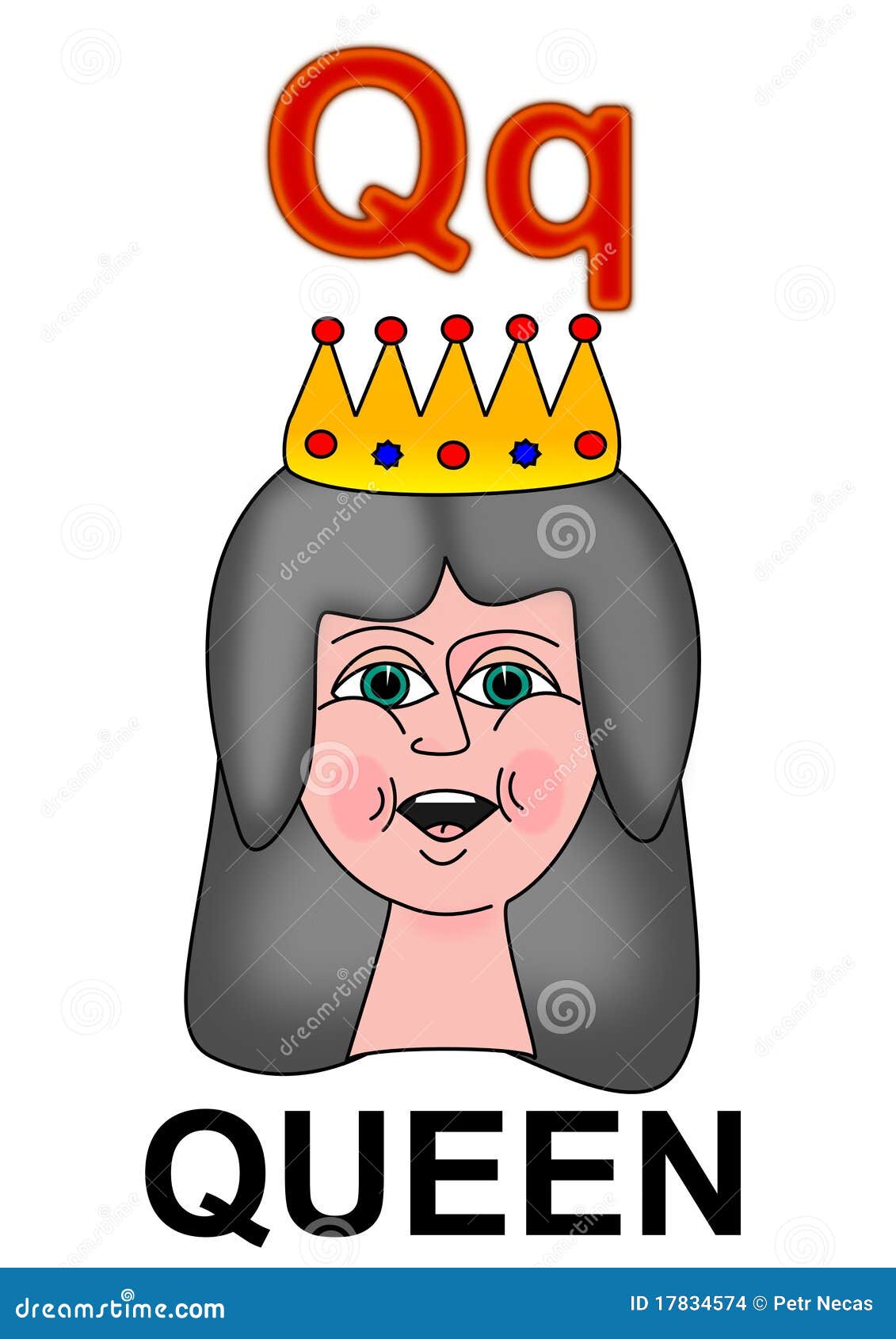 Letter Q queen stock illustration. Illustration of background - 17834574 Letter Q queen stock illustration. Illustration of background - 17834574