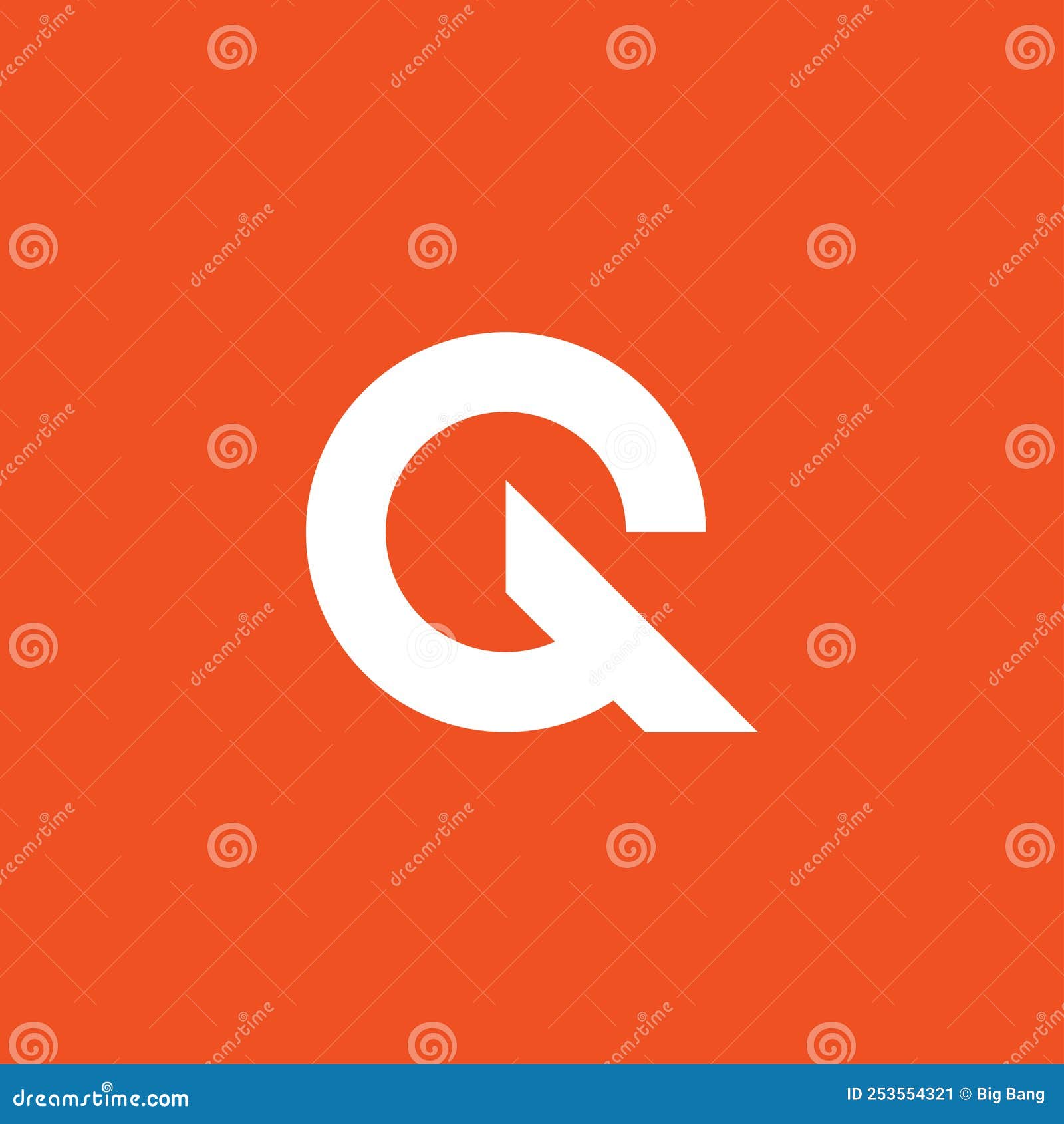 Letter Q Vector Logo Template Illustration Design Stock Vector ...